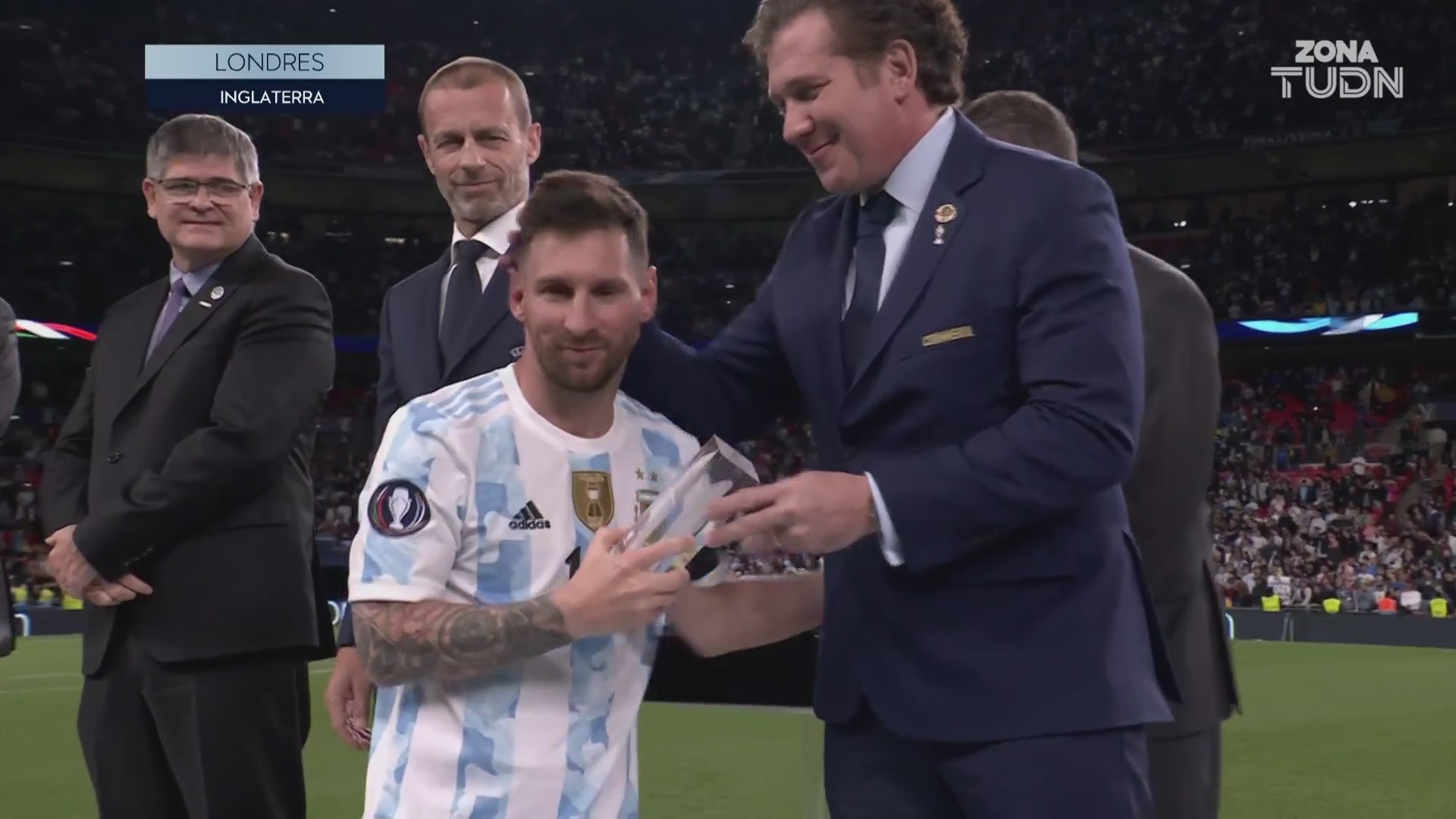 Messi se lleva el MVP de la Finalissima en la goleada ante Italia ...