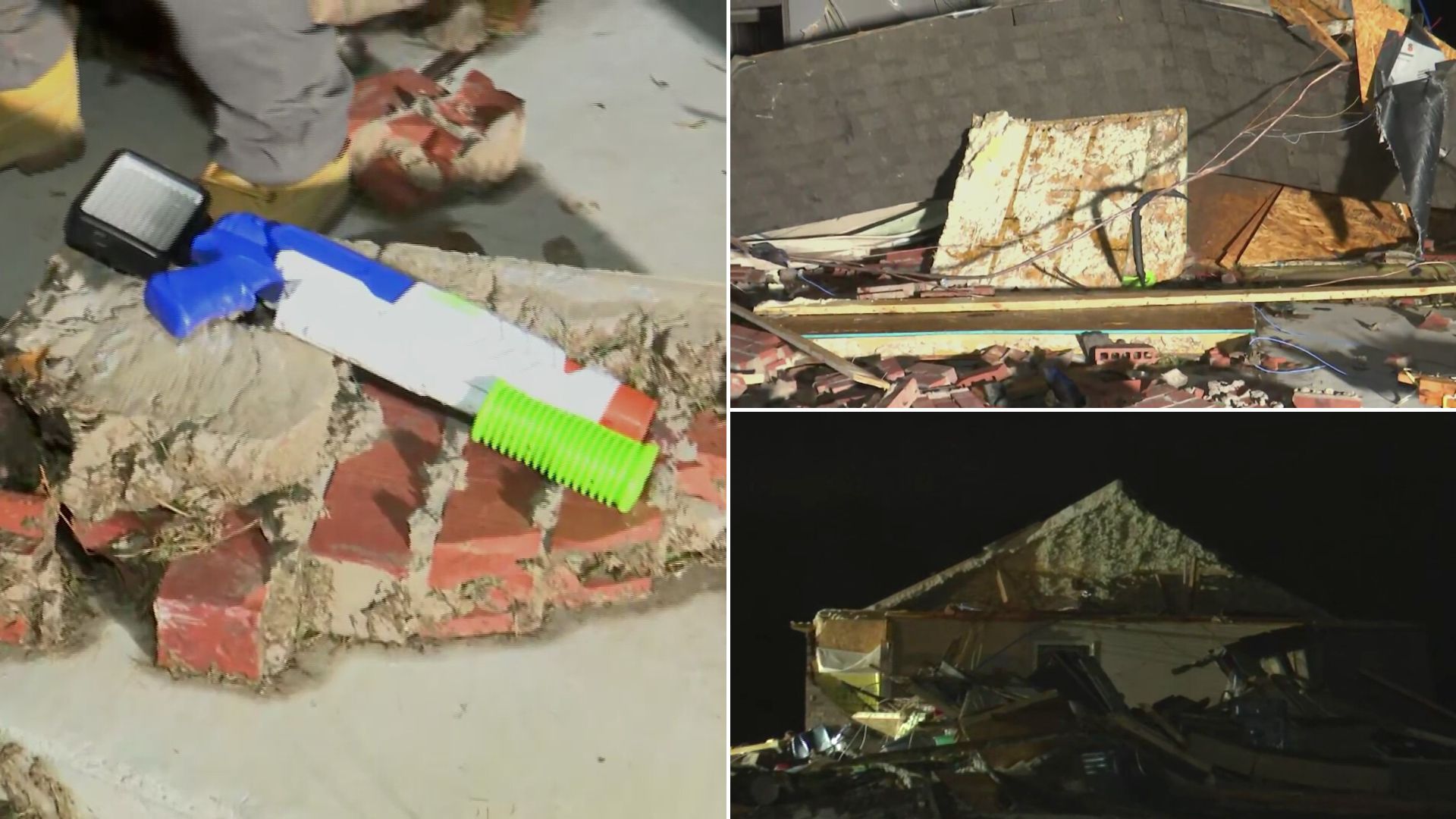 El paso de un tornado por Powderly deja viviendas completamente ...