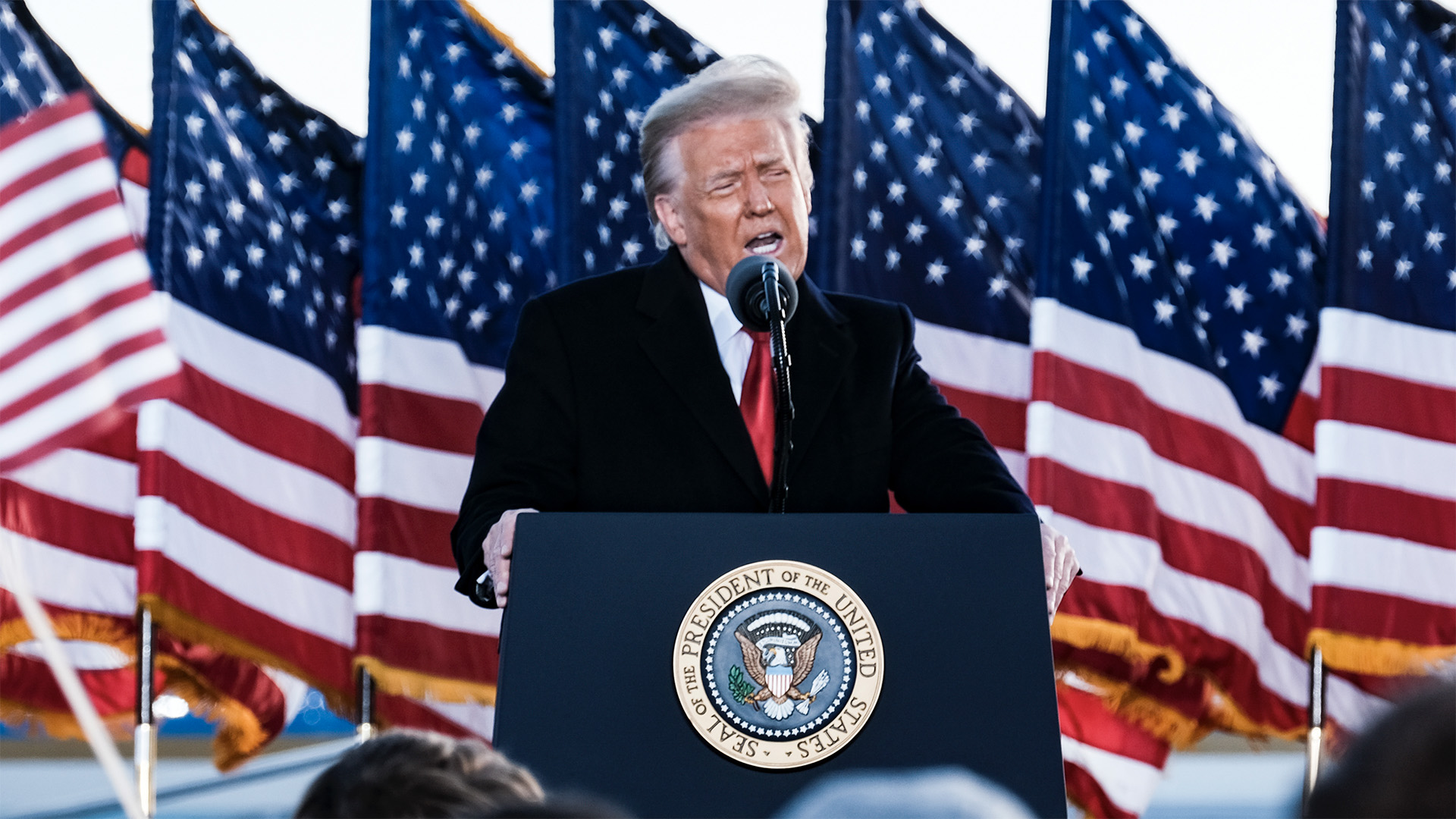 El discurso de despedida de Trump como presidente: “Volveremos, de ...