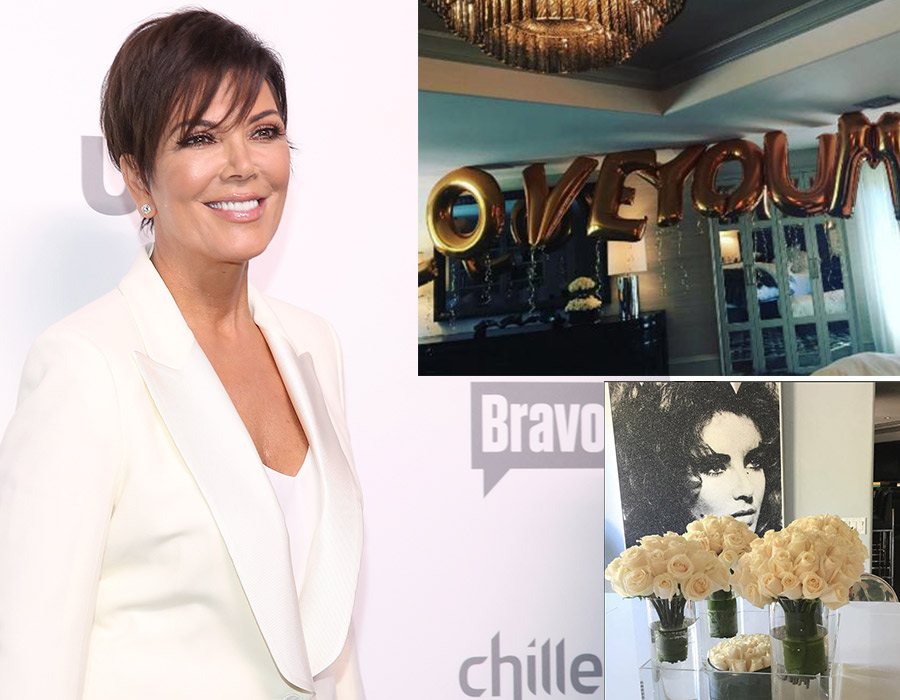 Kris Jenner recibe el cariño de sus hijos tras su accidente de coche ...