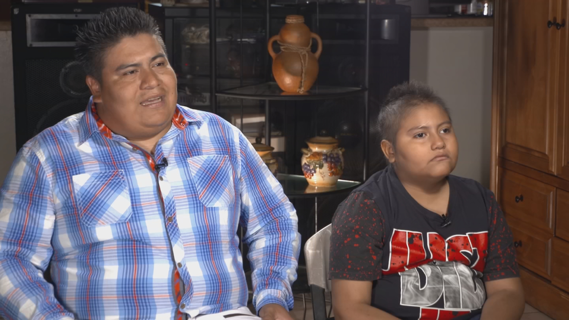 La conmovedora lucha de un padre y su hijo de 9 años contra el cáncer y ...