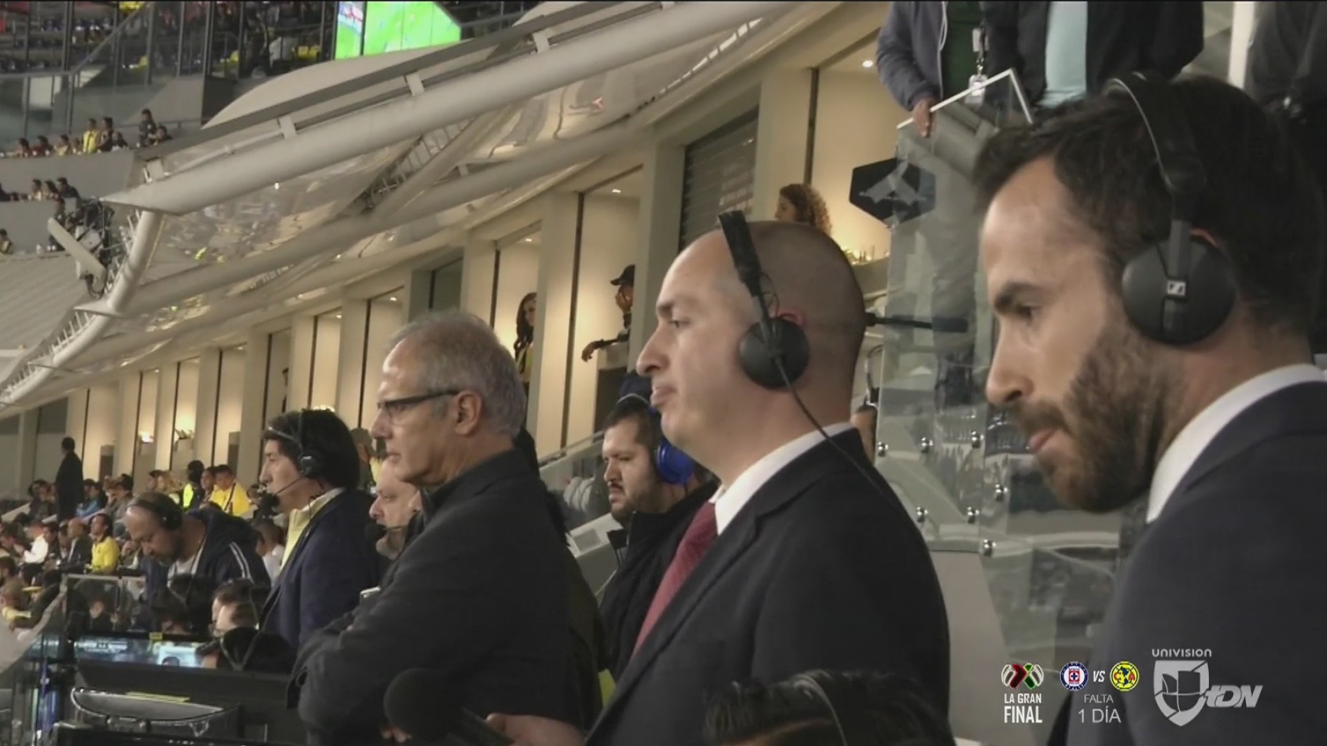 Así fue el detrás de cámaras de la transmisión de la Final de ida por ...
