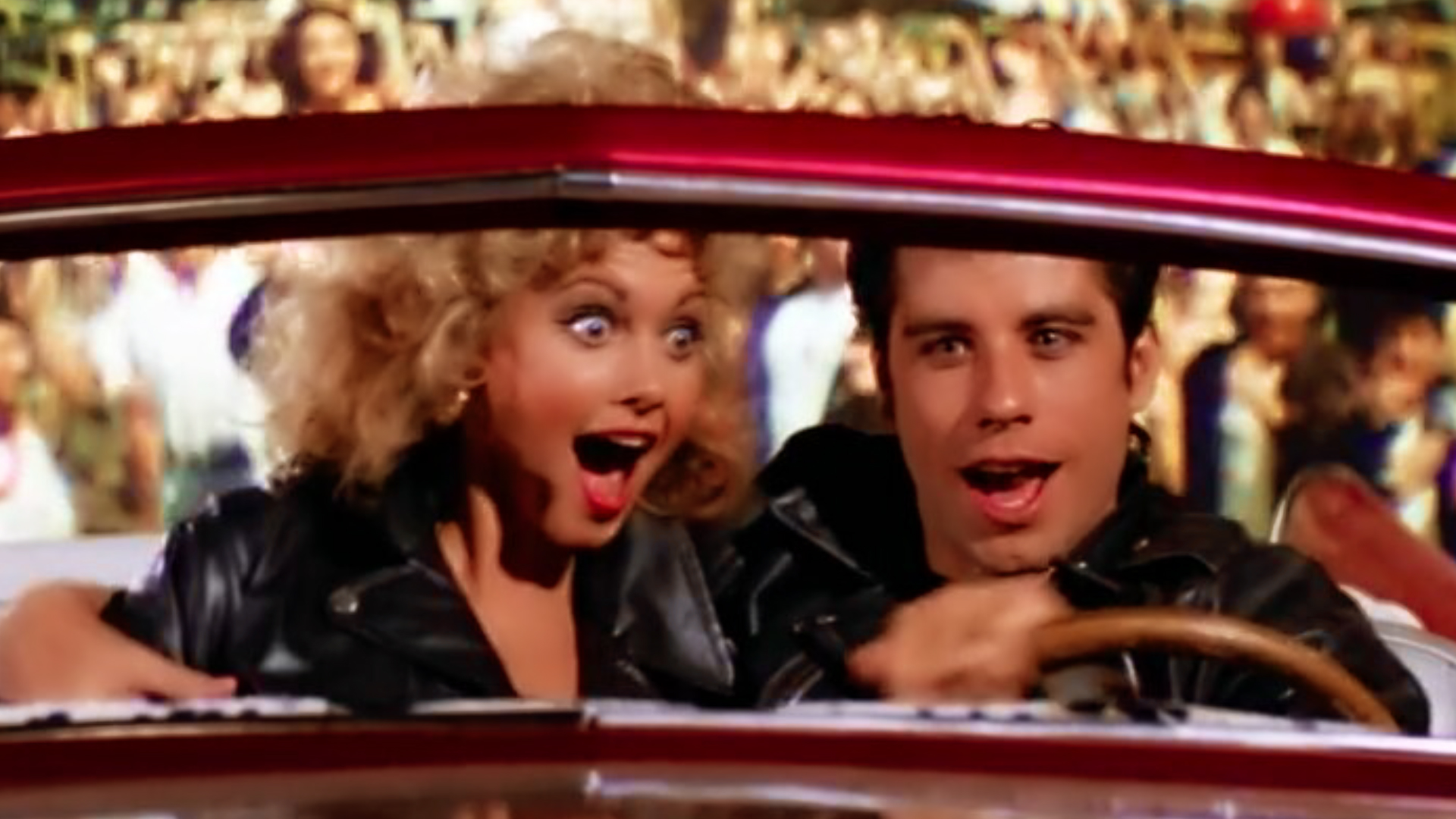 Danny y Sandy no se besaron al final de 'Vaselina' por una extraña ...