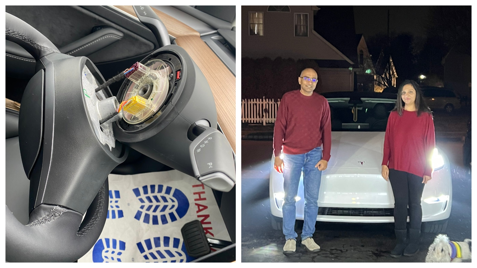 Hombre de NJ conducía su Tesla, cuando el timón se cayó. El gobierno ...