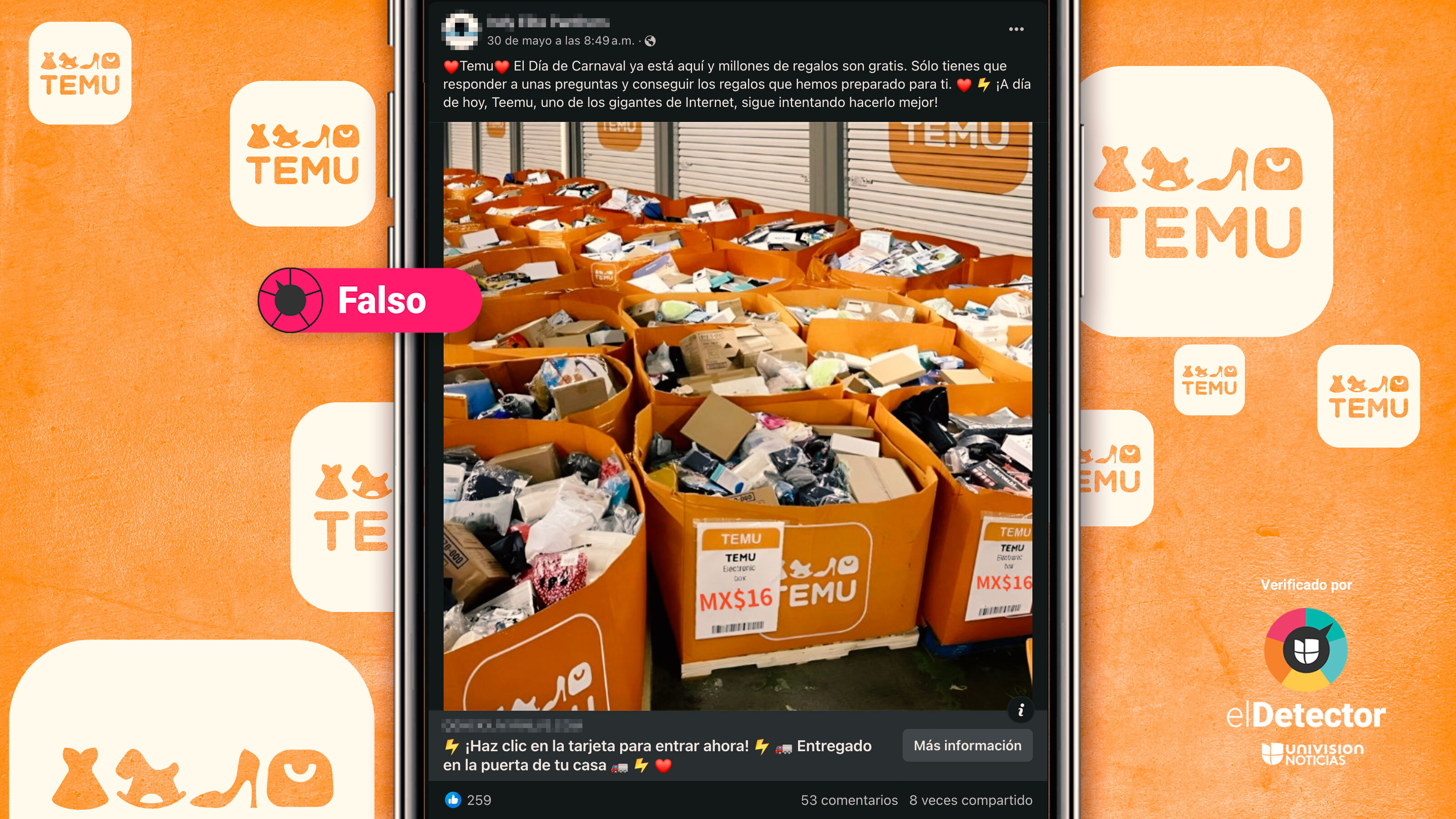 Cuidado con esas publicaciones que prometen “millones de regalos” de ...