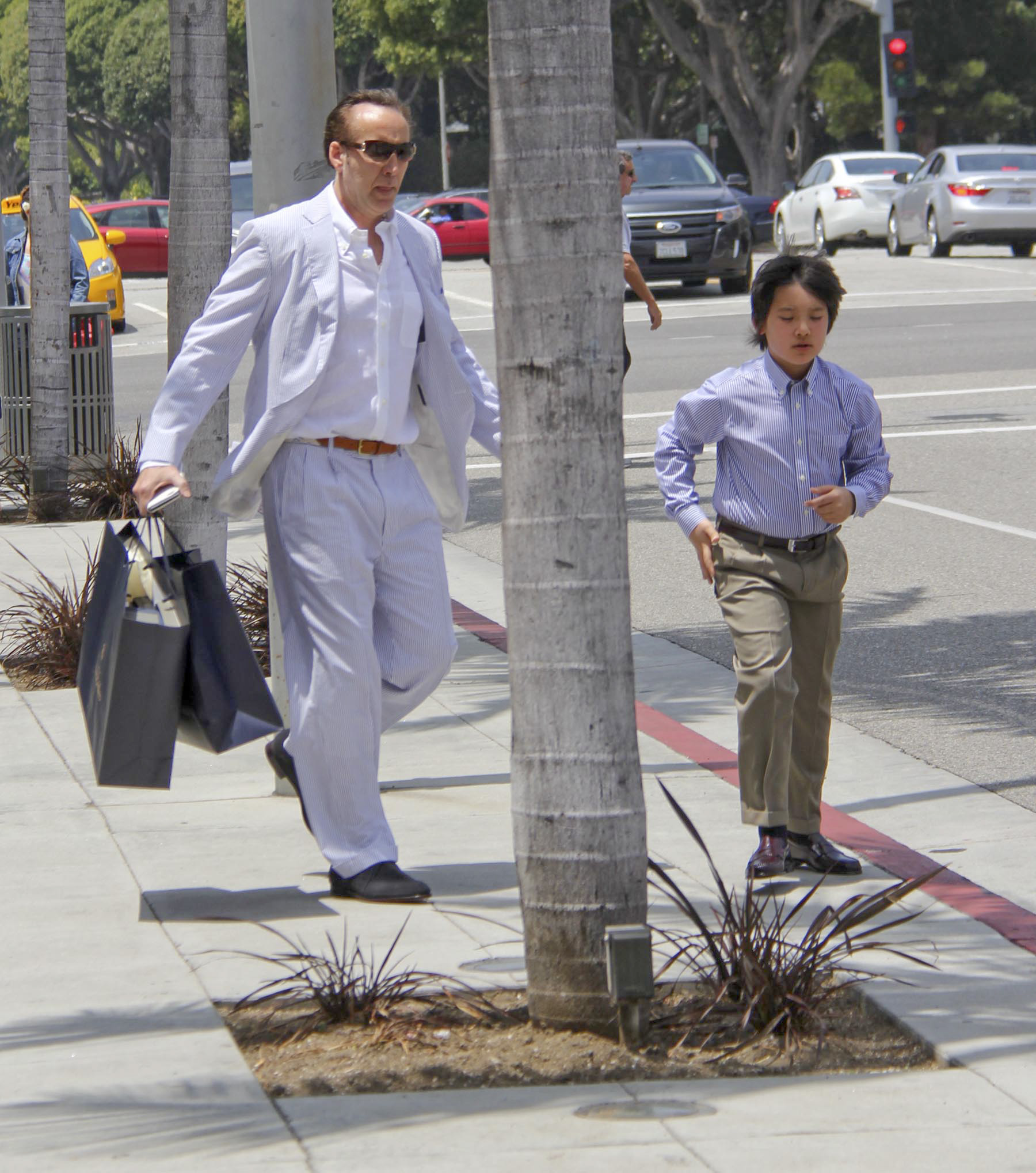 Nicolas Cage Y Su Hijo Kal El