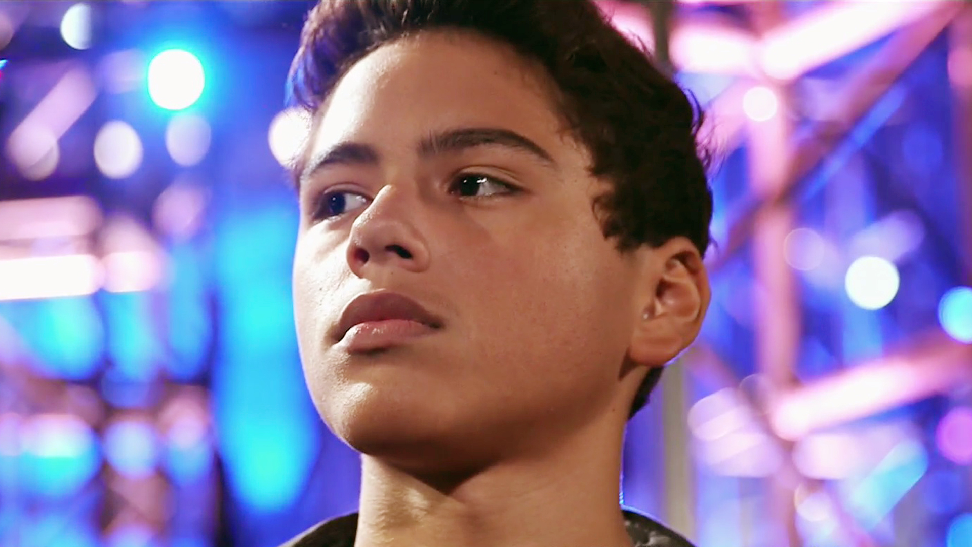 Jaime Cruz apenas tiene 14 años y sueña ser una gran estrella ...