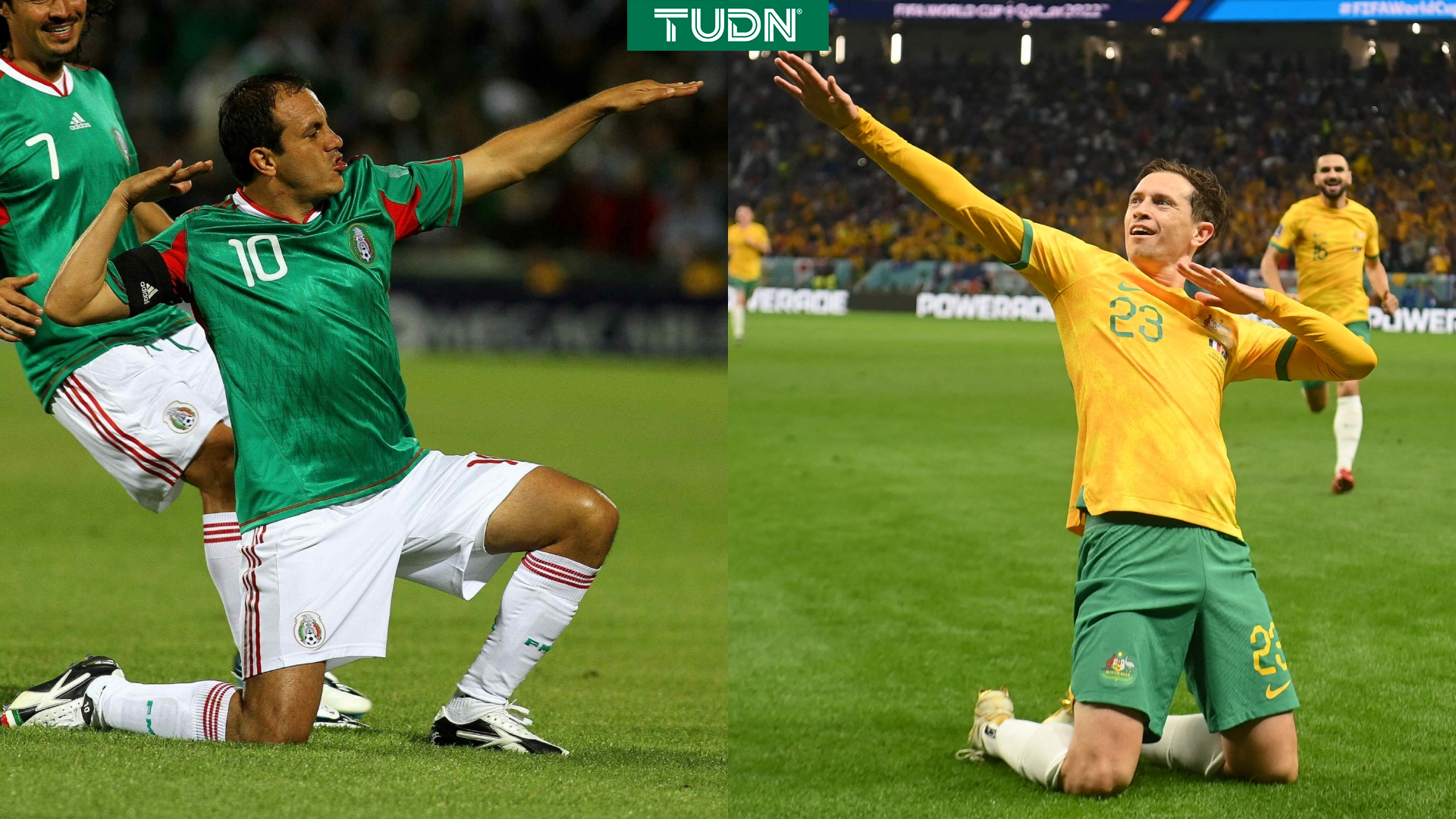 ¡A lo Cuauh! Craig Goodwin festeja como el mexicano en Qatar 2022 ...