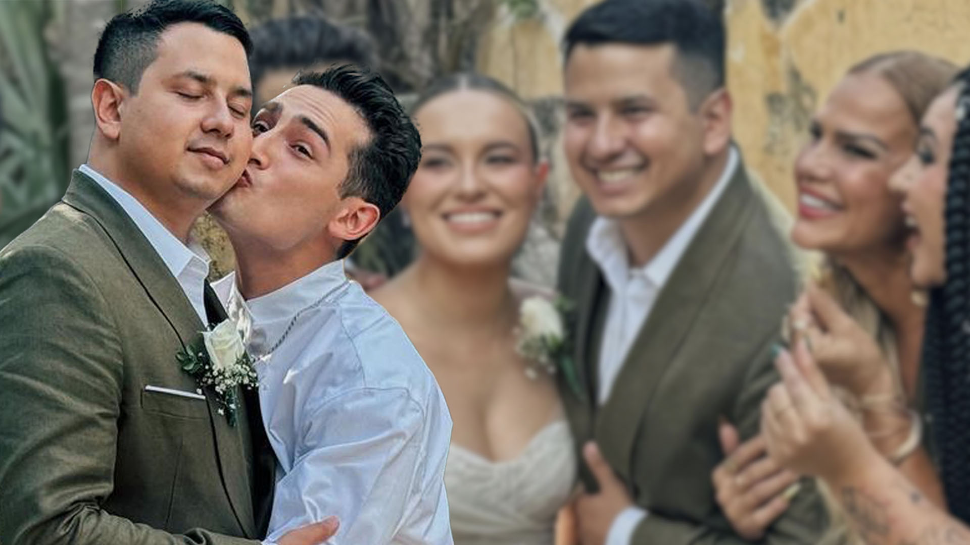 Emilio Osorio y Romina Marcos cantaron en la boda de su hermano Kiko ...