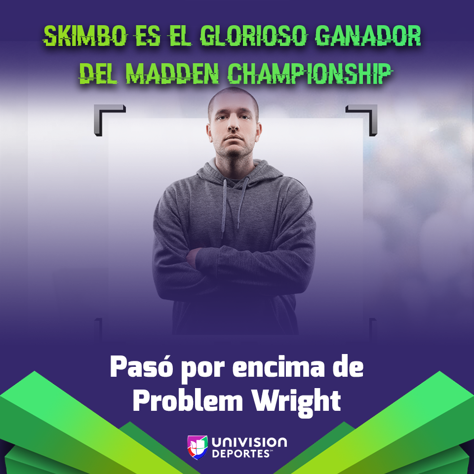 Skimbo se lleva los 100,000 dólares del Madden Championship | Deportes ...