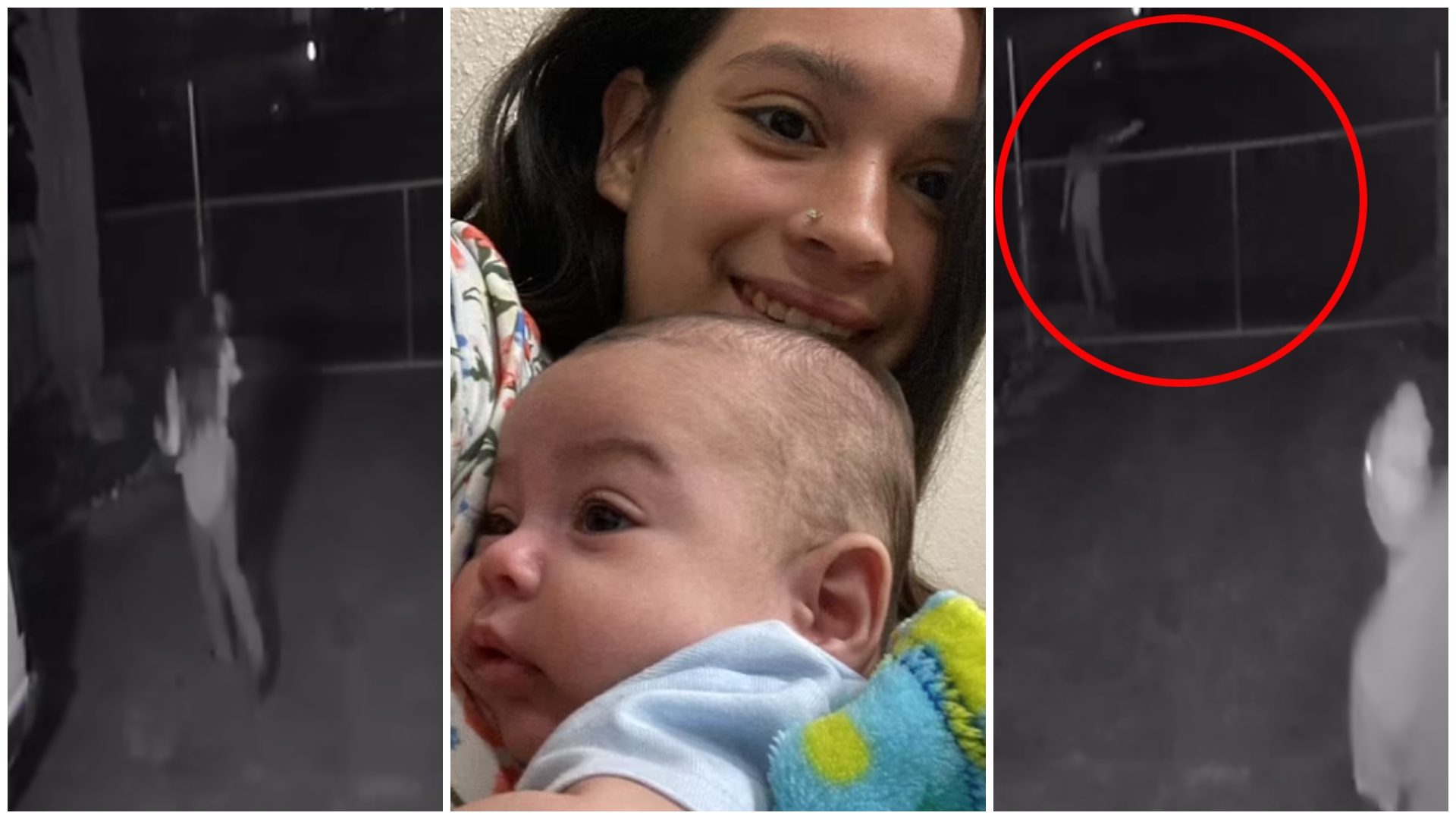 Video de vigilancia muestra a Alyssa Parraz huyendo con su bebé: los ...