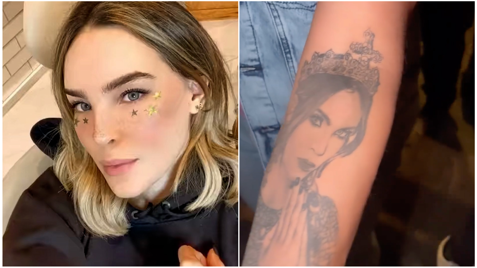 El rezo de Belinda en su concierto surte efecto y los "enculados" ya se la tatúan | Univision ...