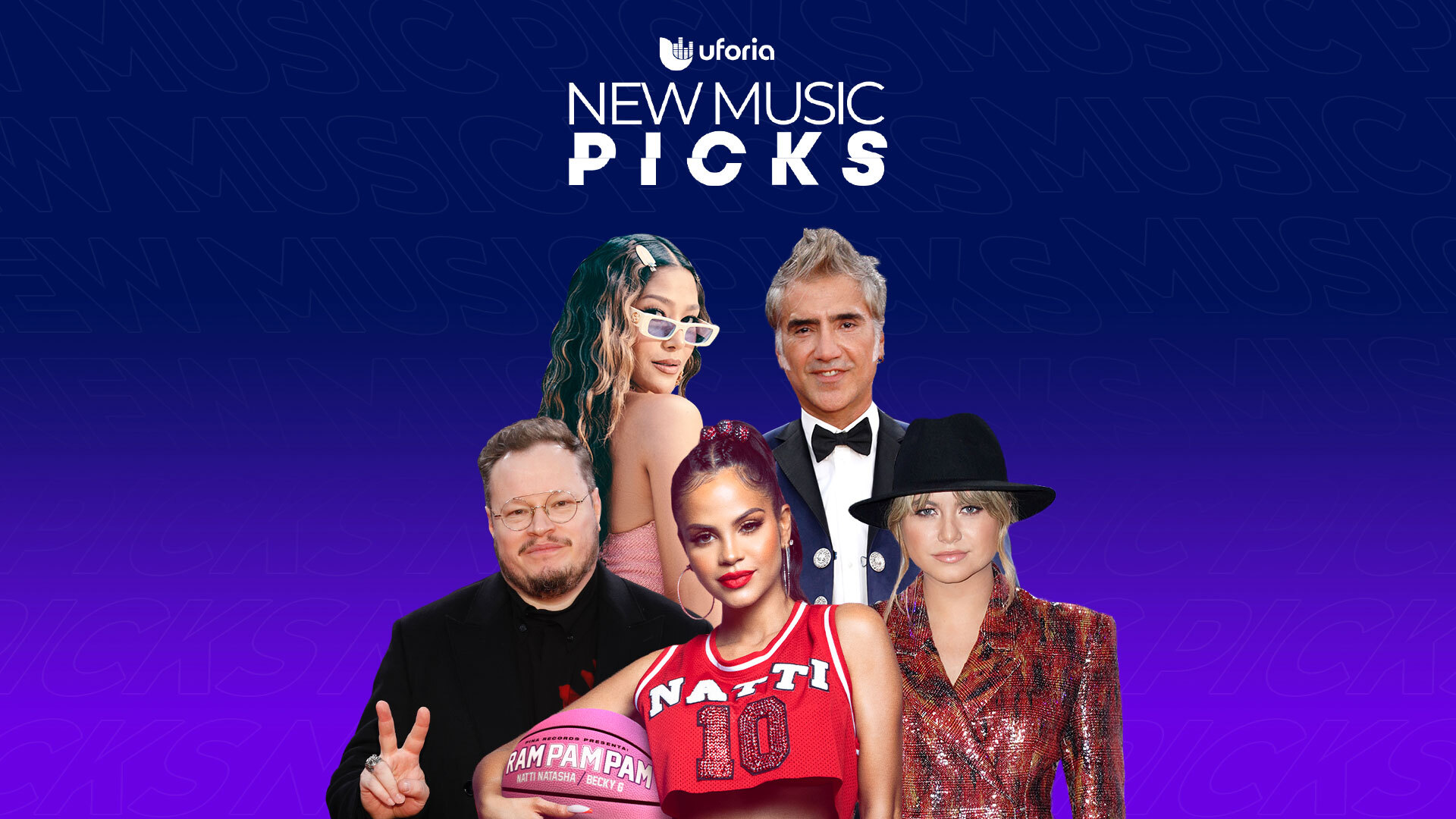 Natti Natasha, Sofía Reyes, Alejandro Fernández, Farina, Leonel García ...