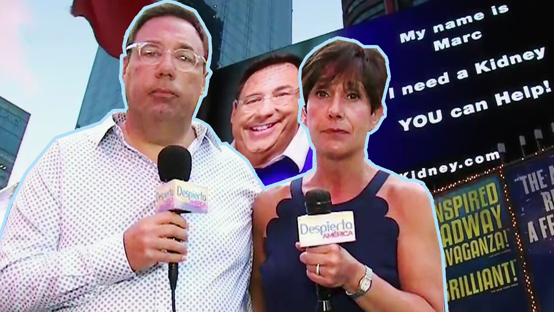 Con un anuncio en Times Square pide por un trasplante de riñón: Marc ...