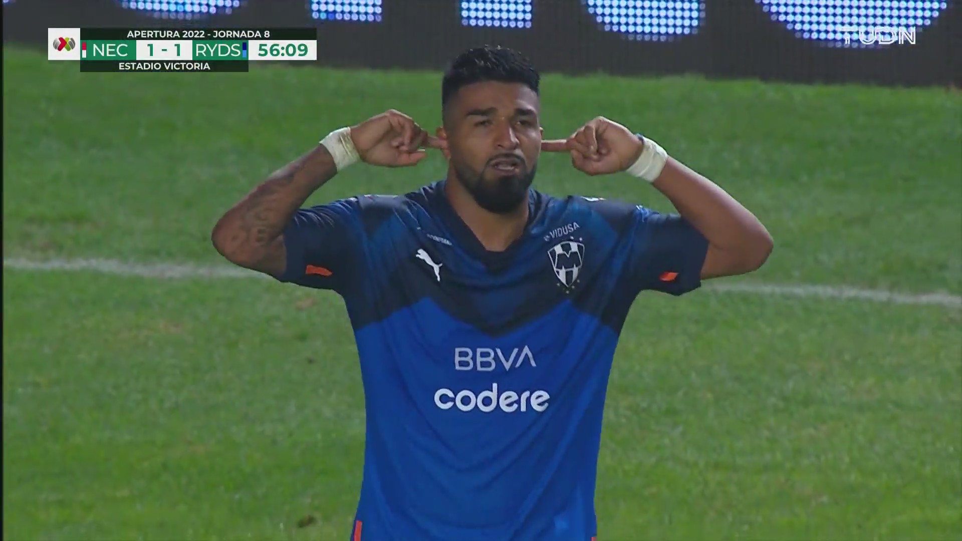 ¡El ex lo empata! Rayados logra el 1-1 con gol de Rodrigo Aguirre ...