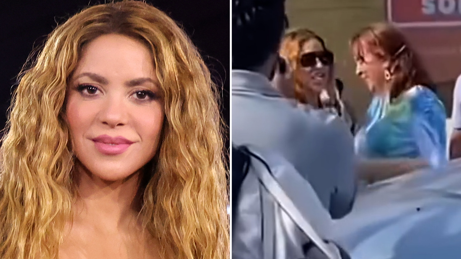 ¿Quién es la mujer a la que Shakira empujó y quedó captado en video ...