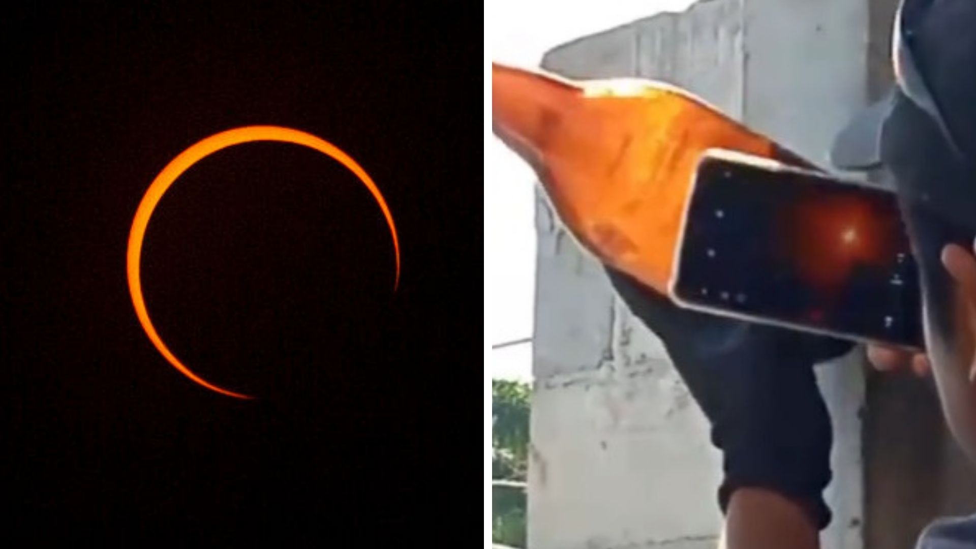 Los momentos más bizarros que nos dejó el eclipse solar en TikTok: usaron caguamas para verlo ...