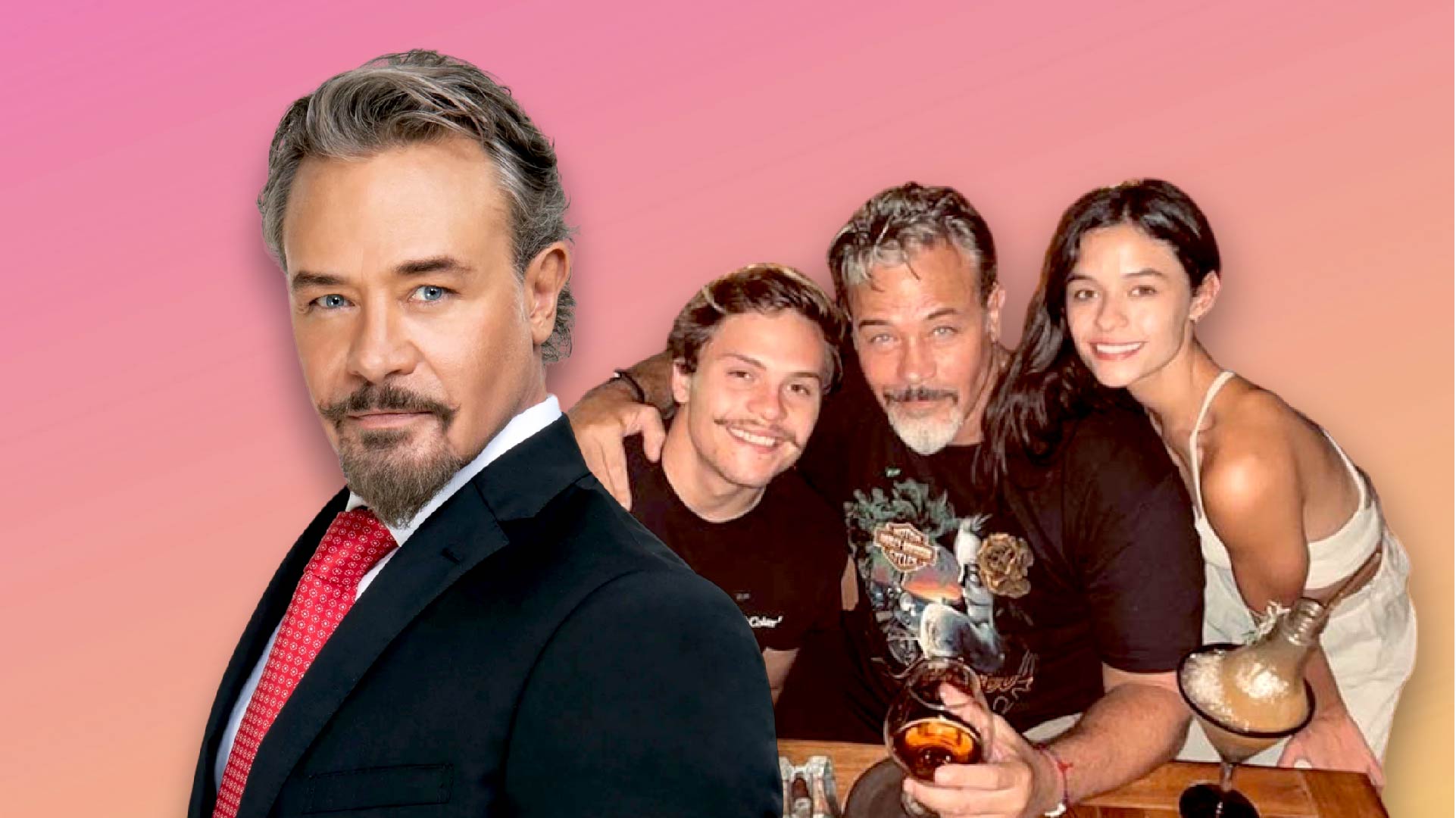 Los hijos de Sergio Sendel son igualitos a él y siguen sus pasos ...