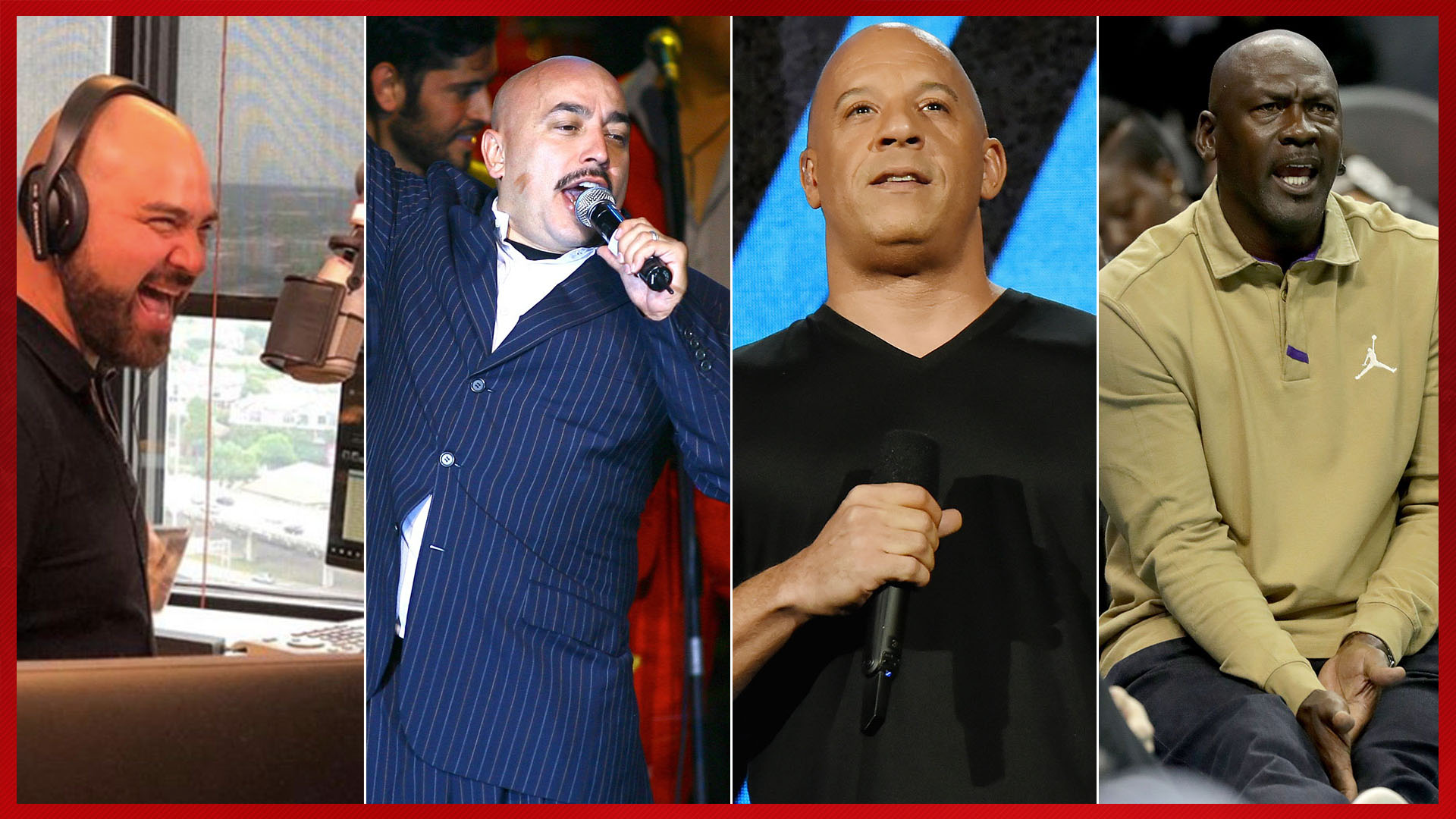 Así lucían estos ‘pelones’ famosos cuando todavía no eran completamente ...