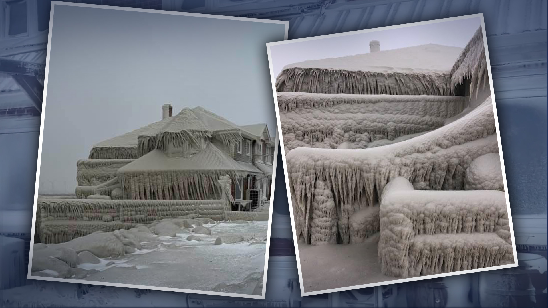 El restaurante Hoak’s Lakeshore queda congelado debido a la tormenta ...