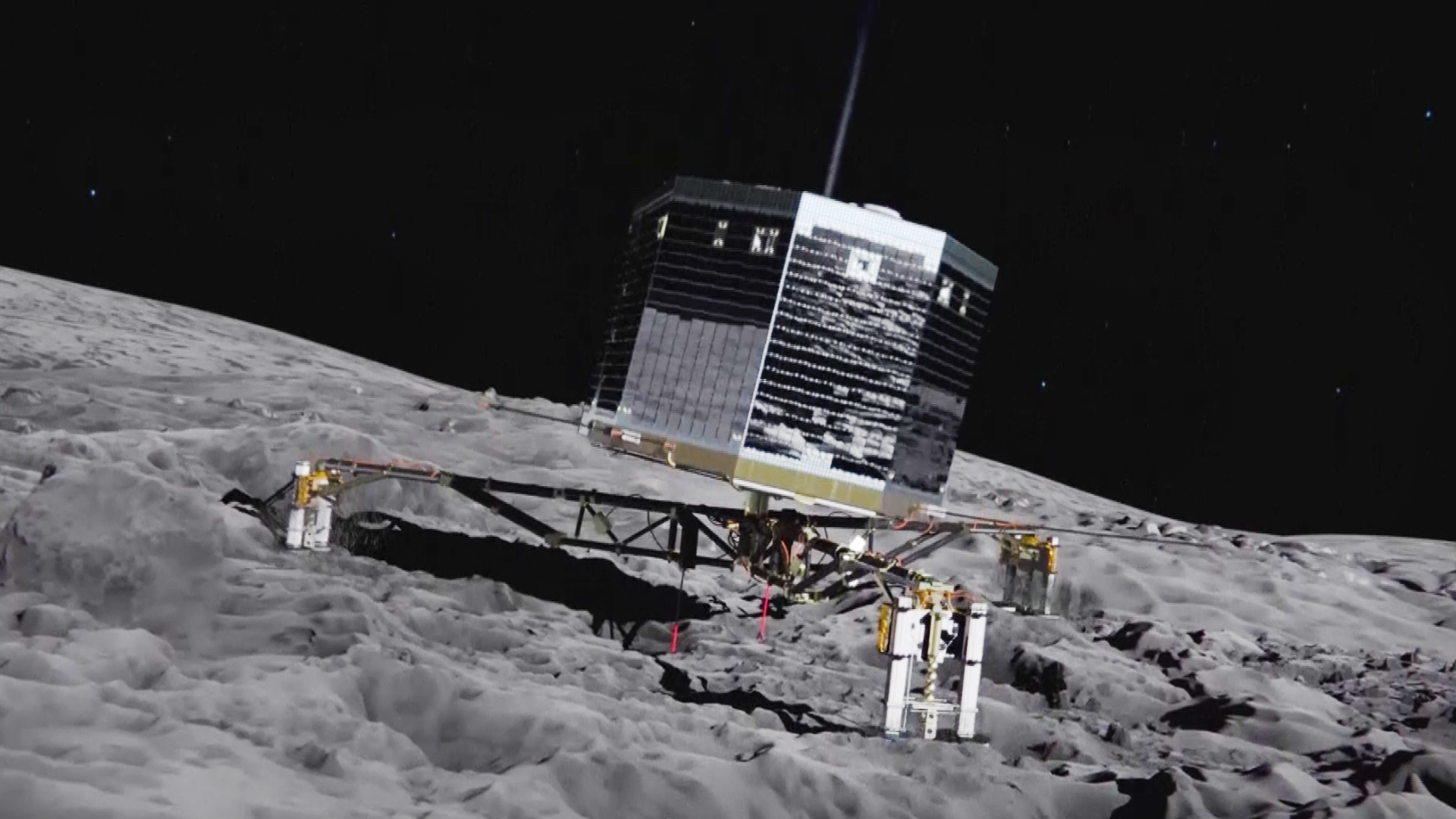 El robot Philae despierta tras siete meses inactivo sobre un cometa ...