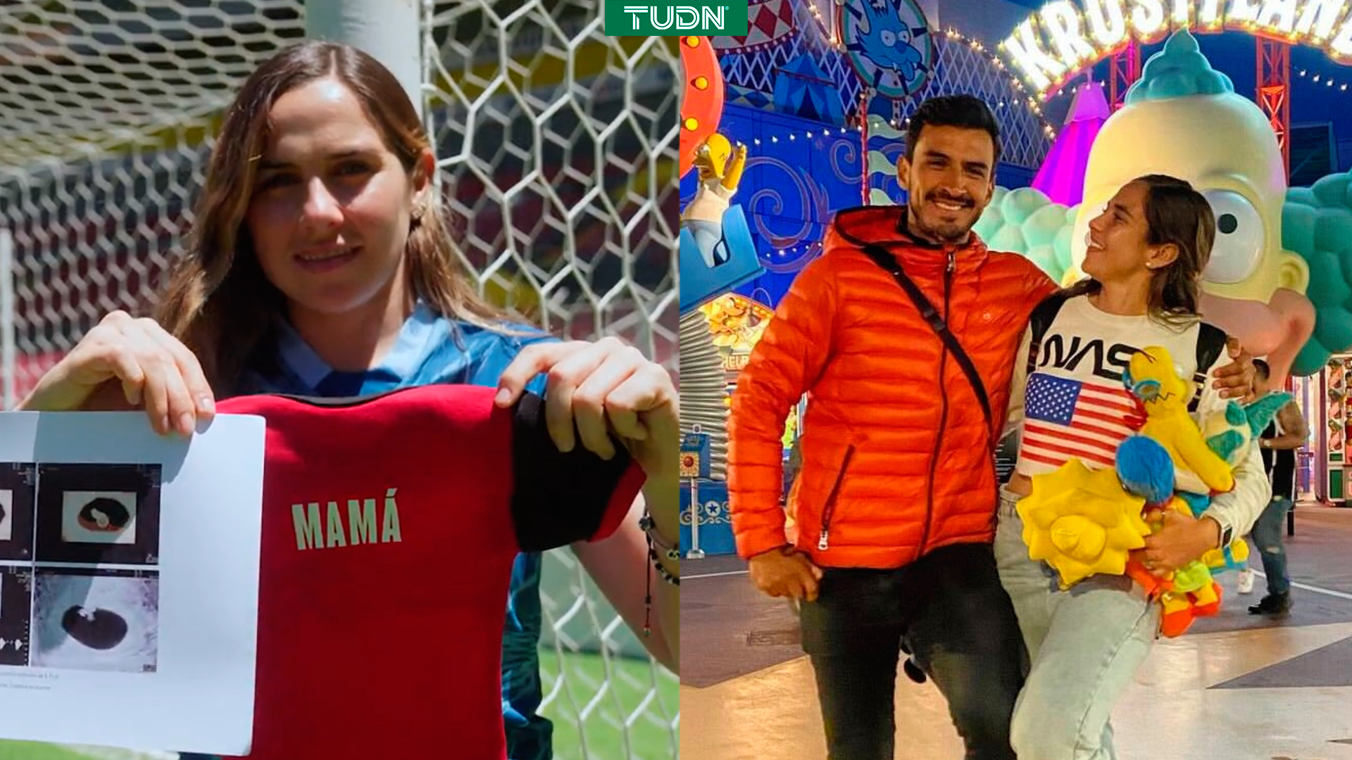 ¡Bebé rojinegro! Ana Gaby Paz y Oswaldo Alanís serán papás | TUDN Liga ...