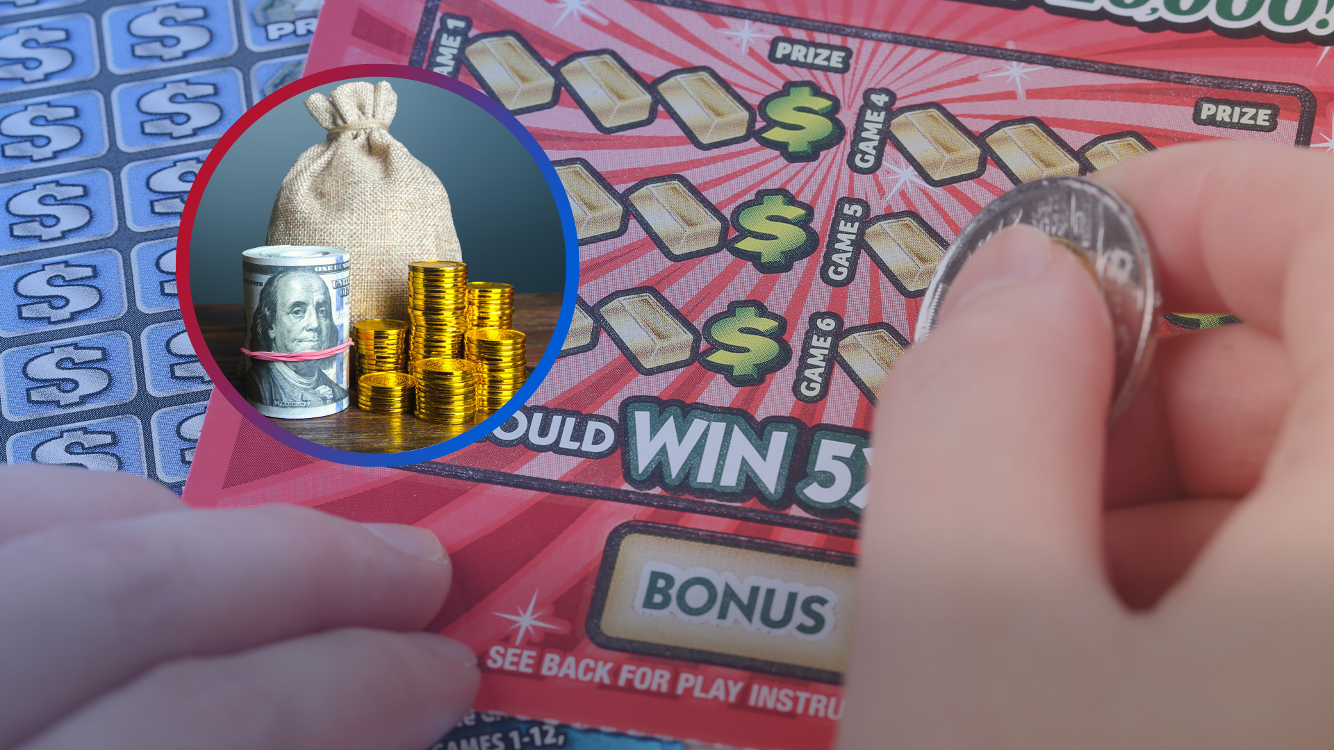 Hombre gana 10 millones de dólares en un raspadito y decide recibir su ...