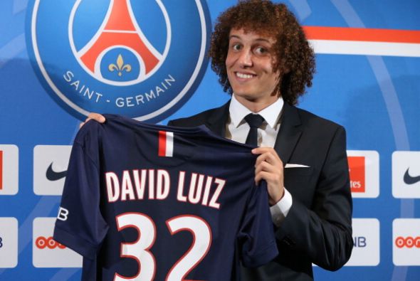 David Luiz, presentado por el Paris Saint-Germain: "Quiero jugar lo ...