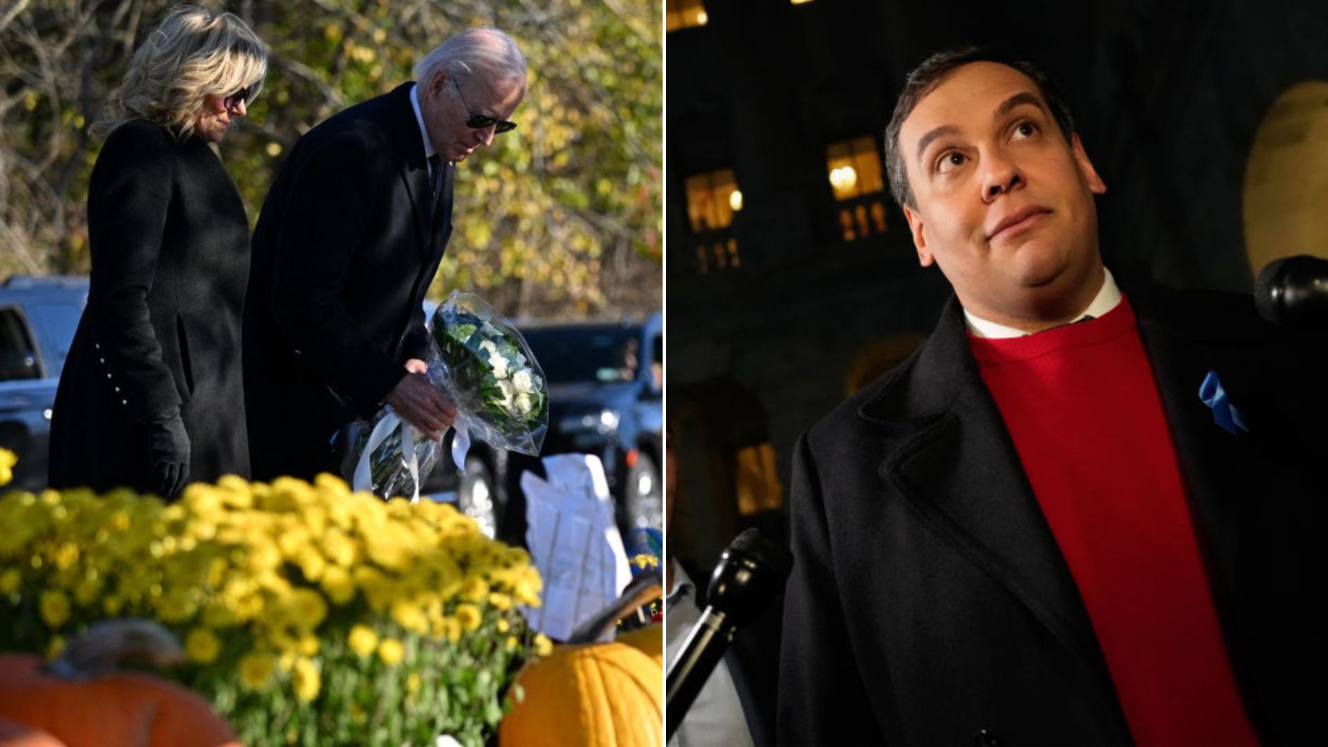 La visita de Joe Biden a Maine y la no expulsión de George Santos ...