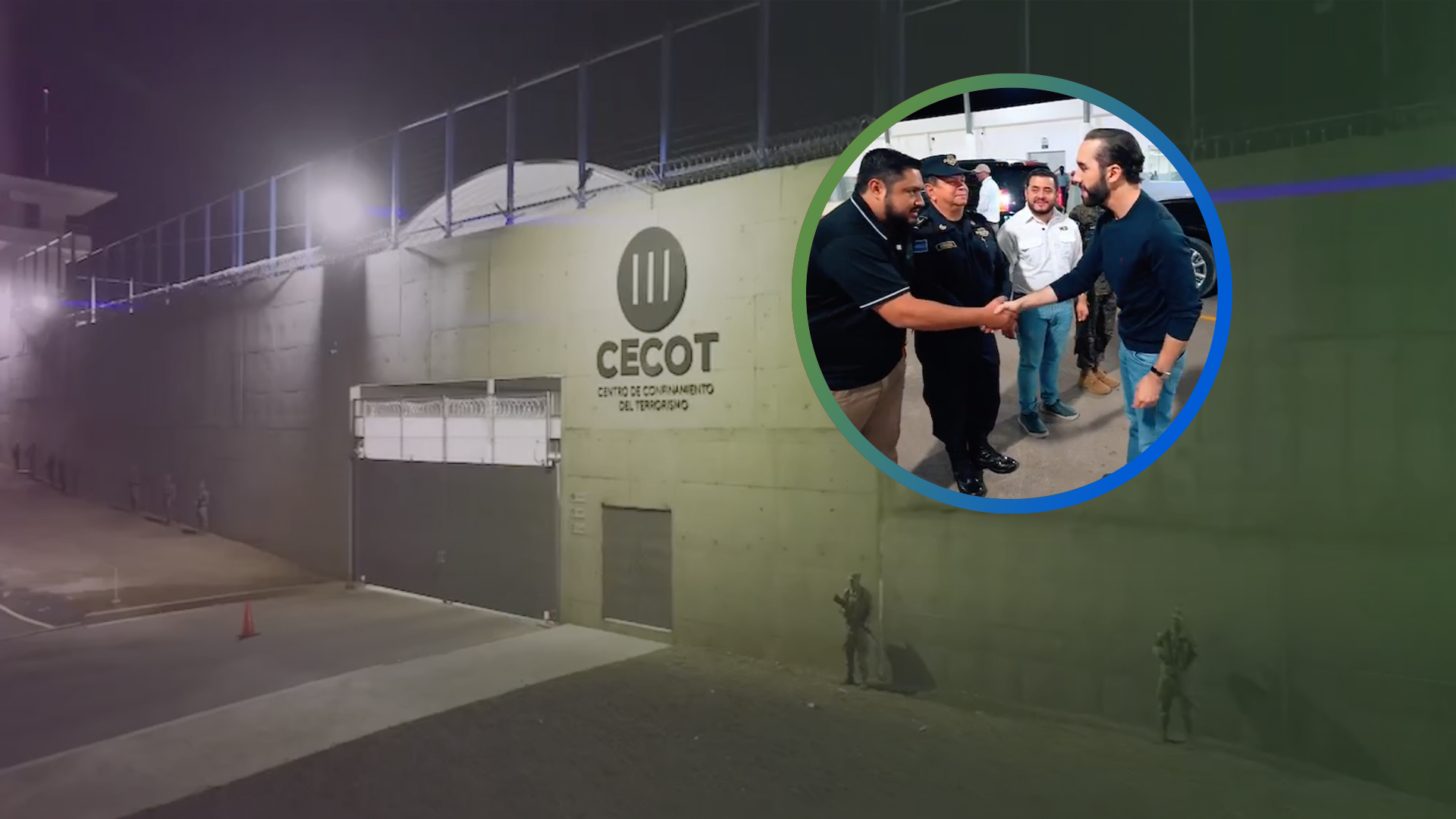 Nayib Bukele presume que tiene la cárcel más grande de América y le ...