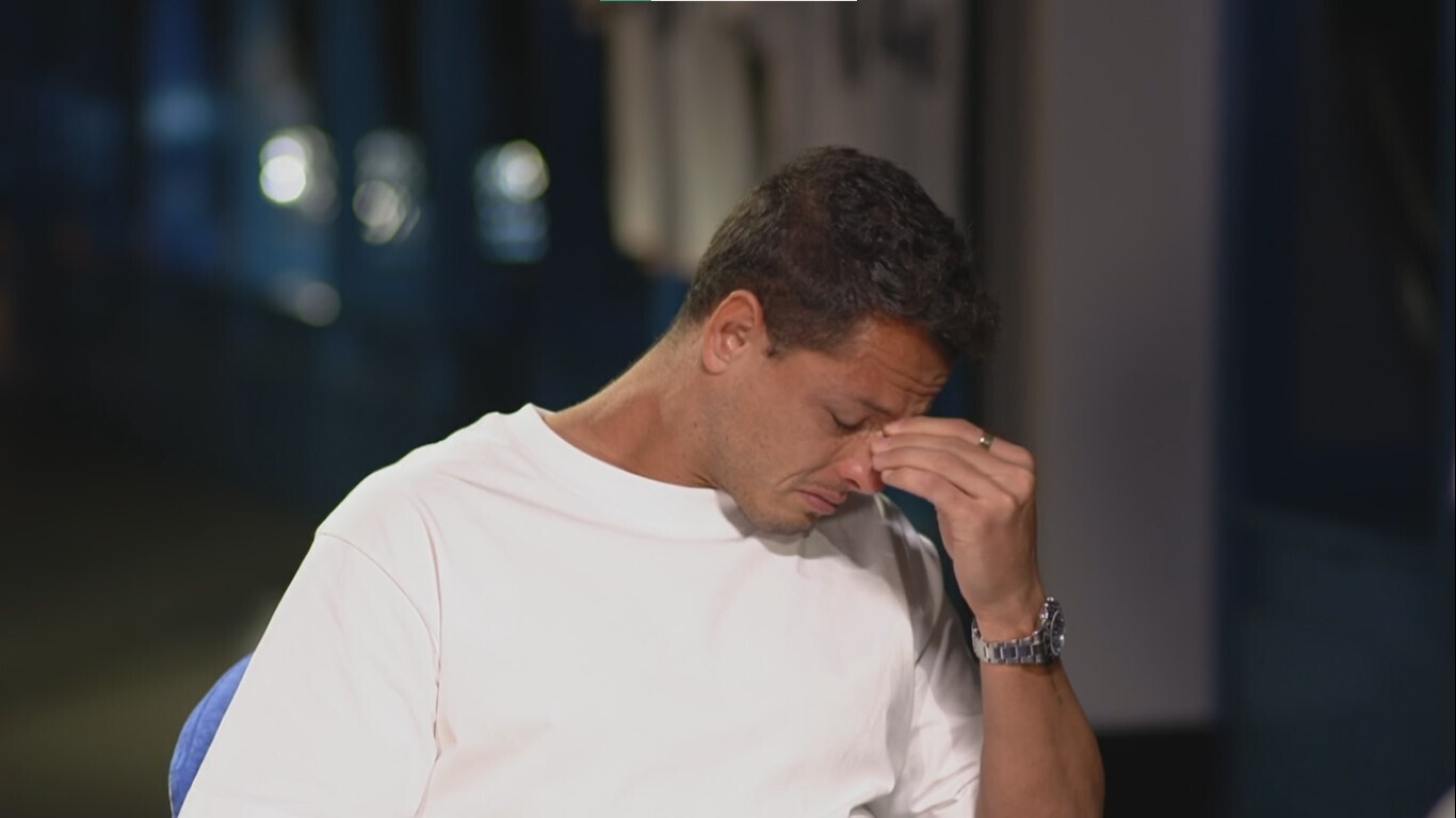 Chicharito llora y acepta depresión por estar separado de sus hijos ...