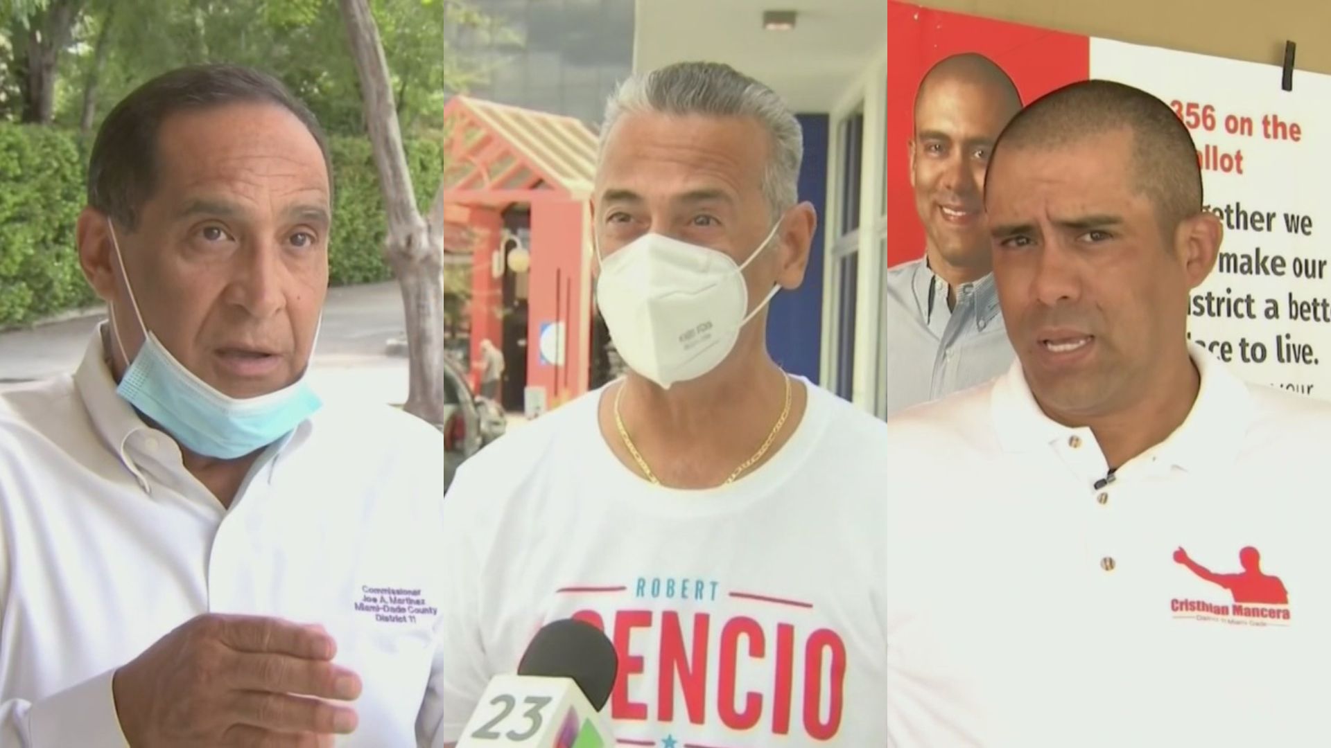 Estos son los tres candidatos que se disputan el Distrito 11 para la ...