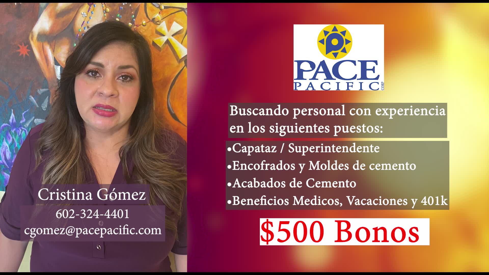 Pace Pacific | Tu Ciudad Trabajos | Univision