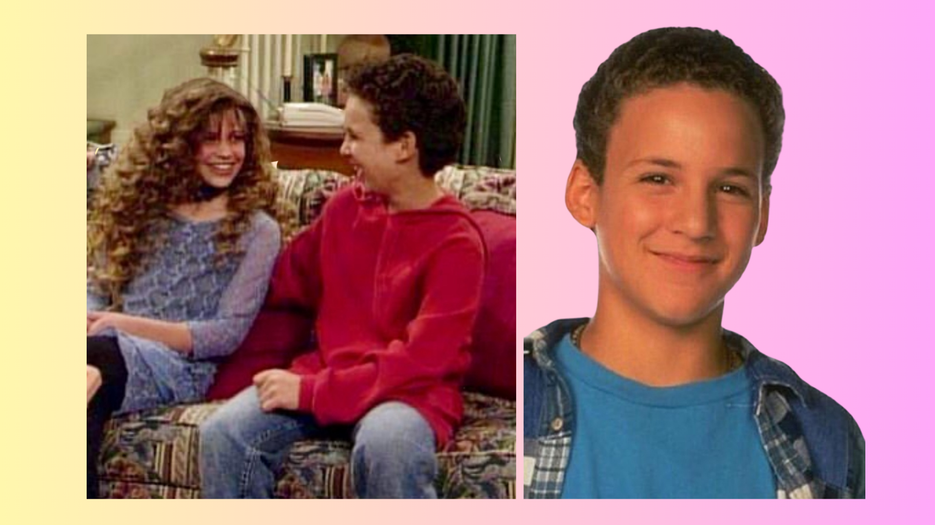 Ben Savage y Danielle Fishel, Cory y Topanga de 'Boy meets world ...