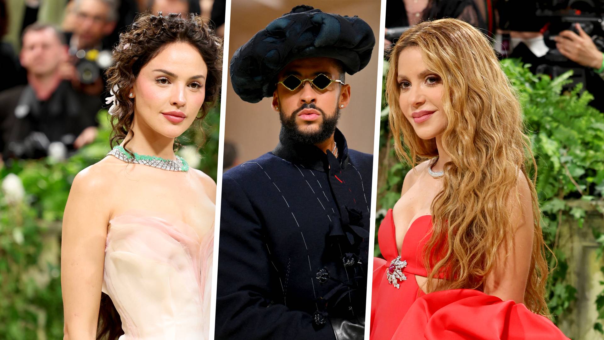 Eiza González, Bad Bunny, Shakira y más latinos que brillaron en la MET ...