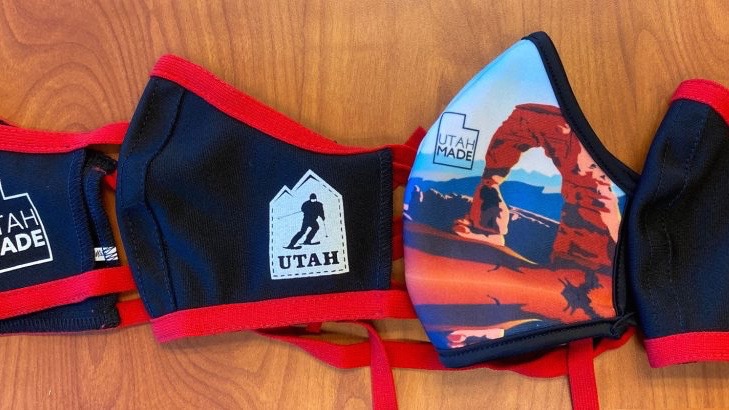 Gobernación de Utah distribuye máscaras para ser entregadas a clientes ...