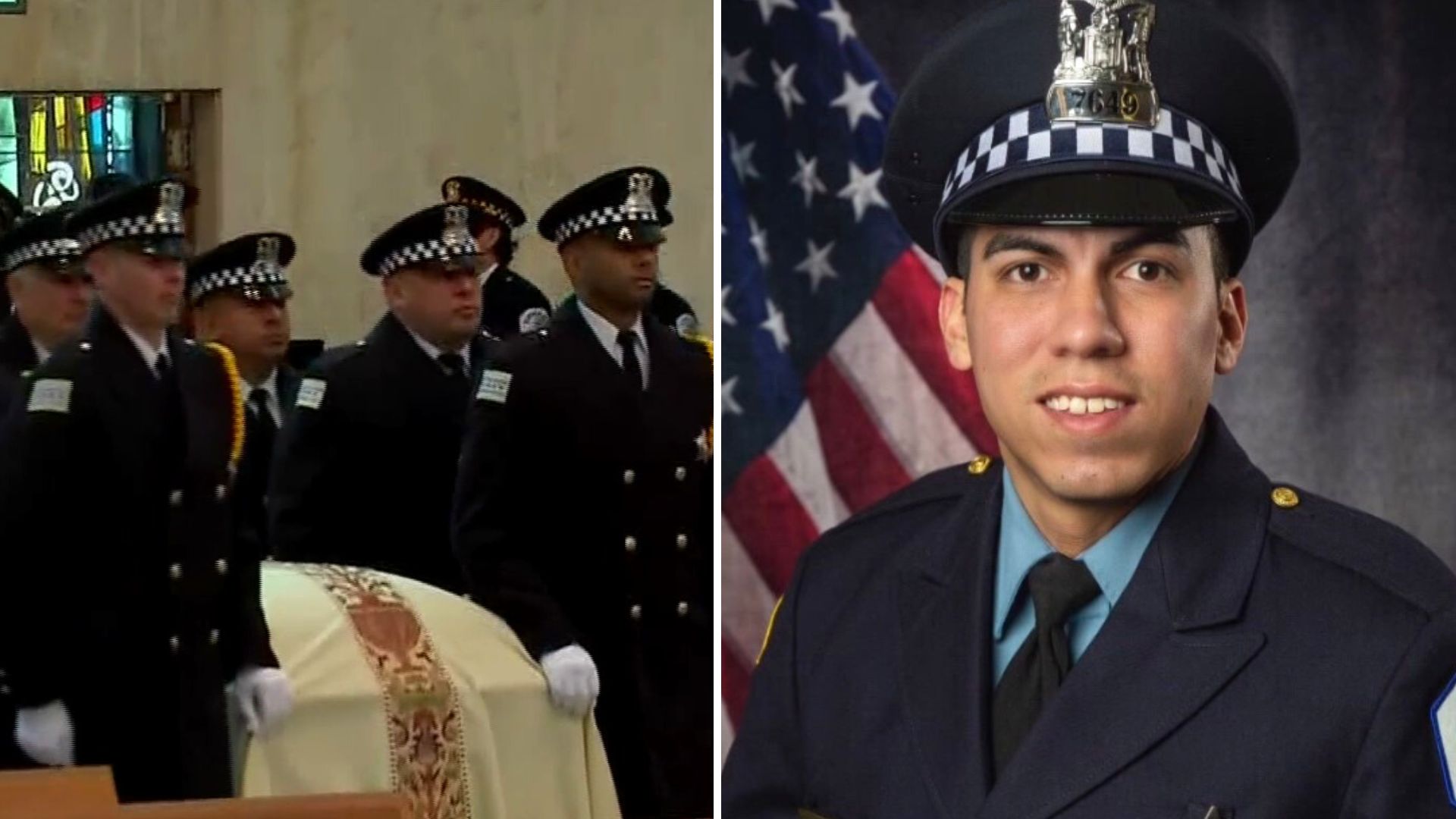 Así es recordado el oficial de la policía de Chicago Andrés Vásquez por ...