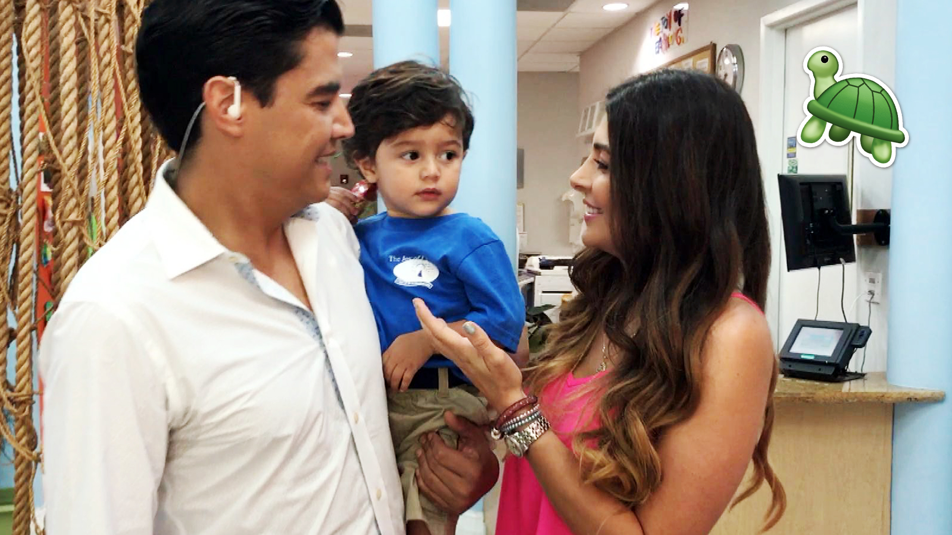 Detrás de cámaras: Baby Joshua tuvo un feliz primer día de clases ...