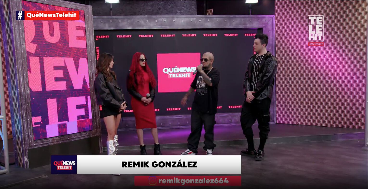 Remik González comparte cómo fue trabajar con Lefty SM | Shows Telehit ...