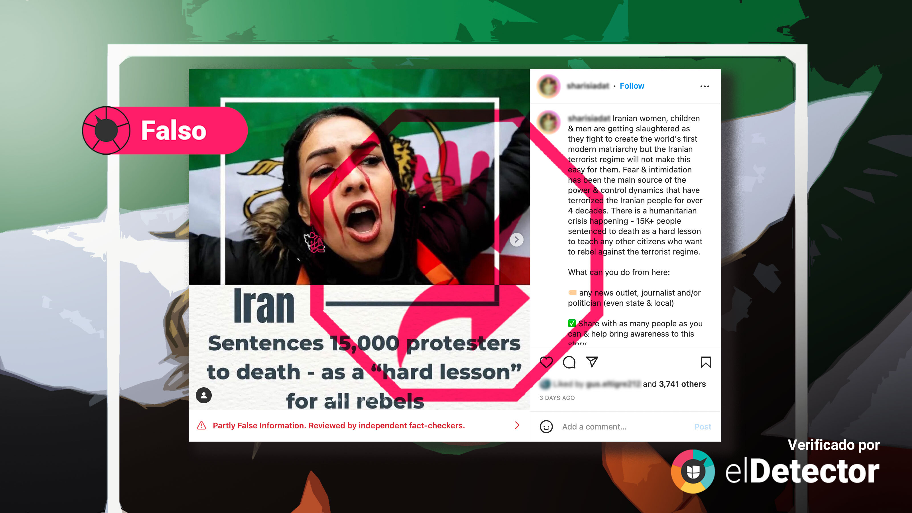 Gobierno De Irán No Sentenció A Muerte A 15000 Manifestantes Como 4792