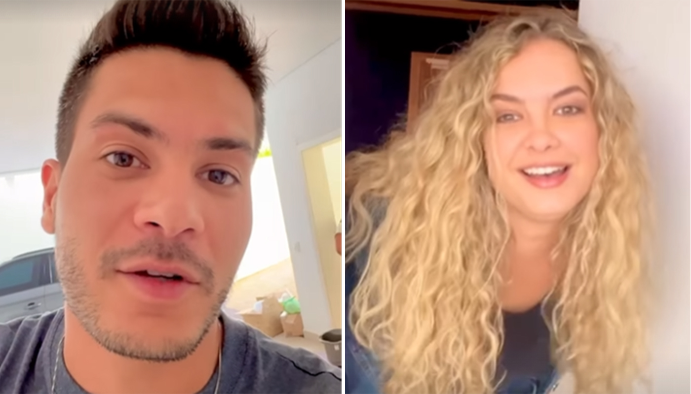 Lua Blanco e Arthur Aguiar se reencontram após fim de namoro | Zappeando Celebs | Zappeando