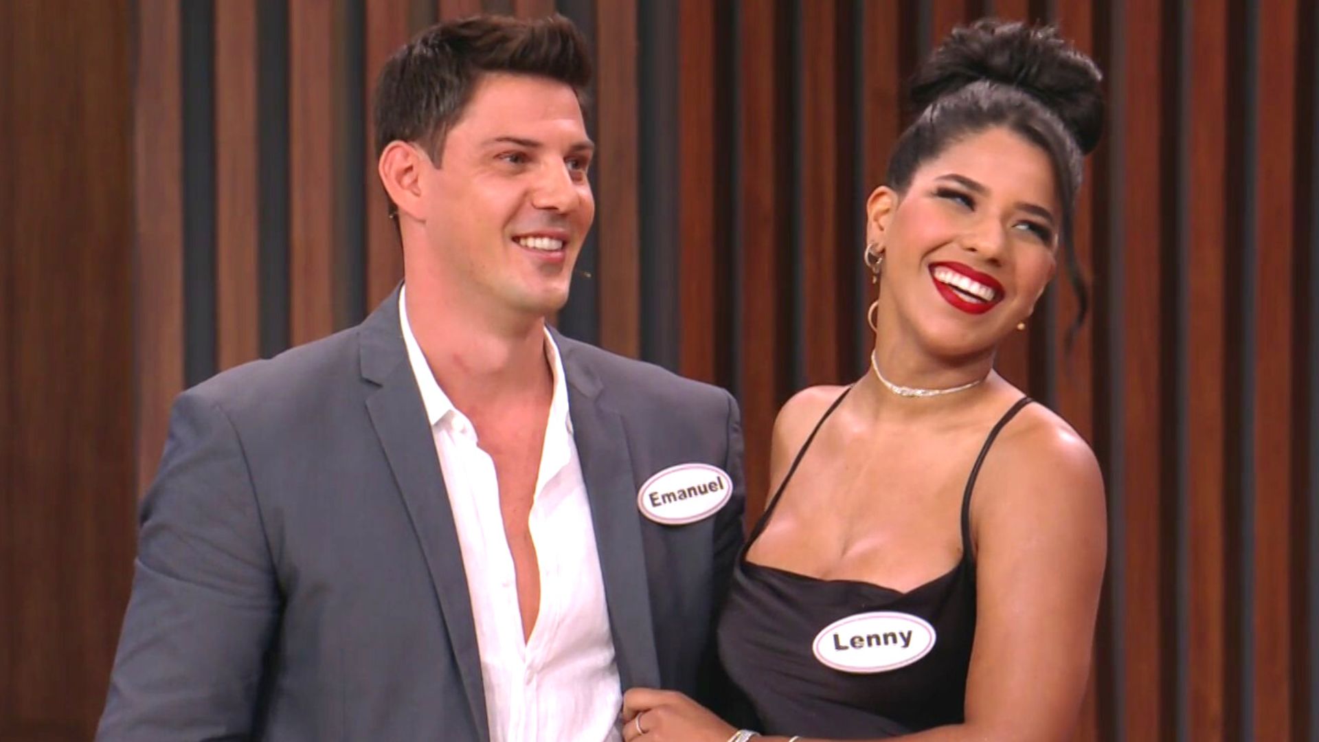 Lenny gozó estar con el "bambino" de Emanuel y hasta le enseñó a bailar, aunque el amor no ...