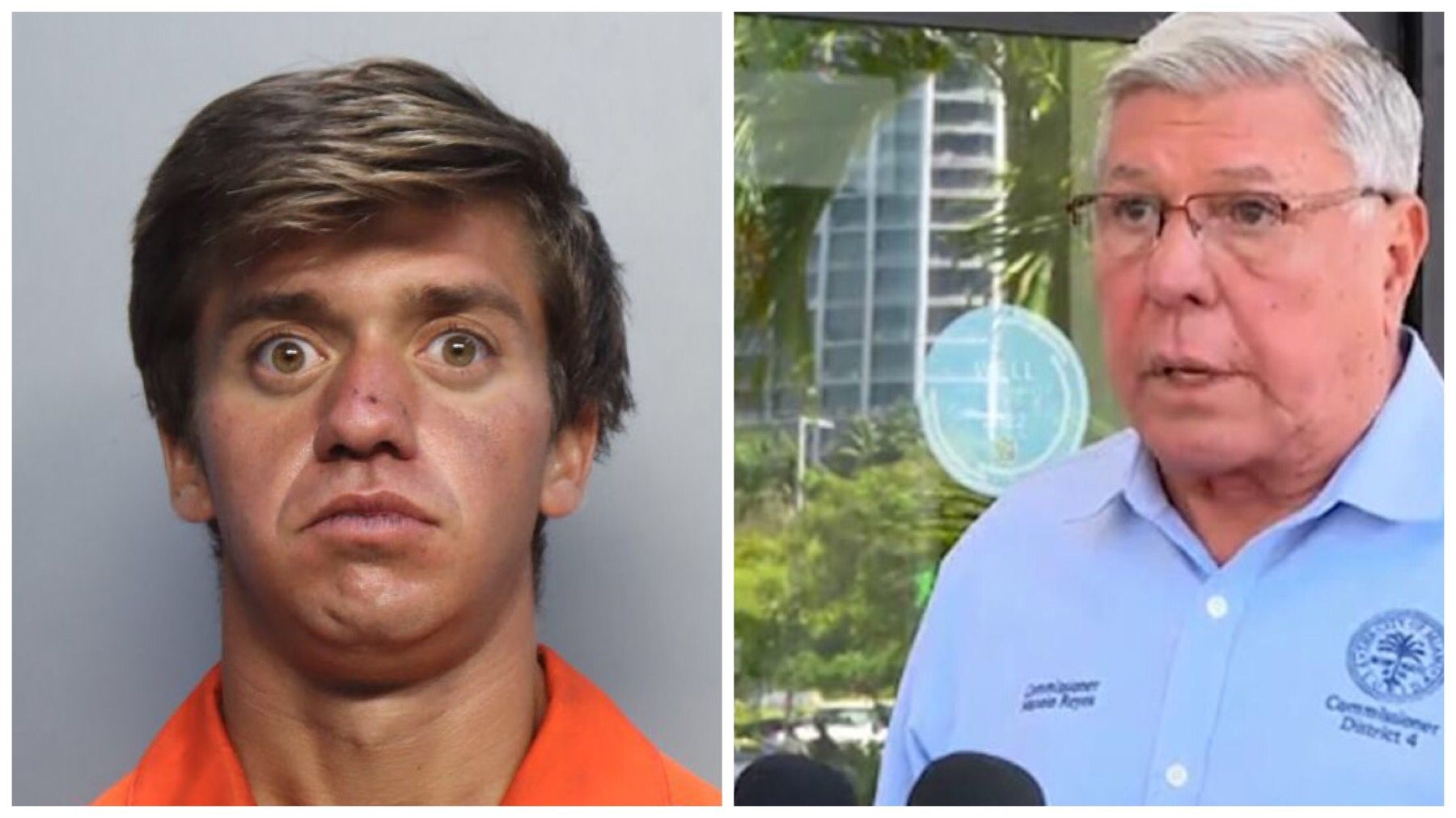 arrestan al sospechoso de vandalizar la oficina del comisionado Manolo ...