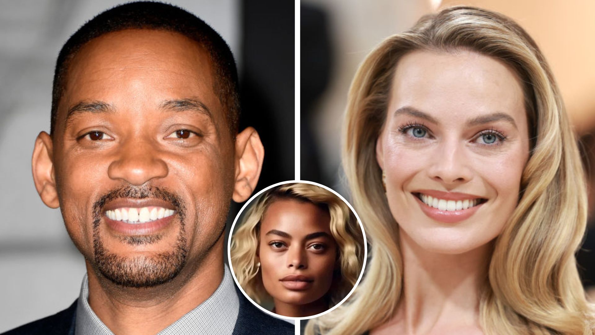 Así lucirían varios actores si tuvieran otro color de piel: Margot ...