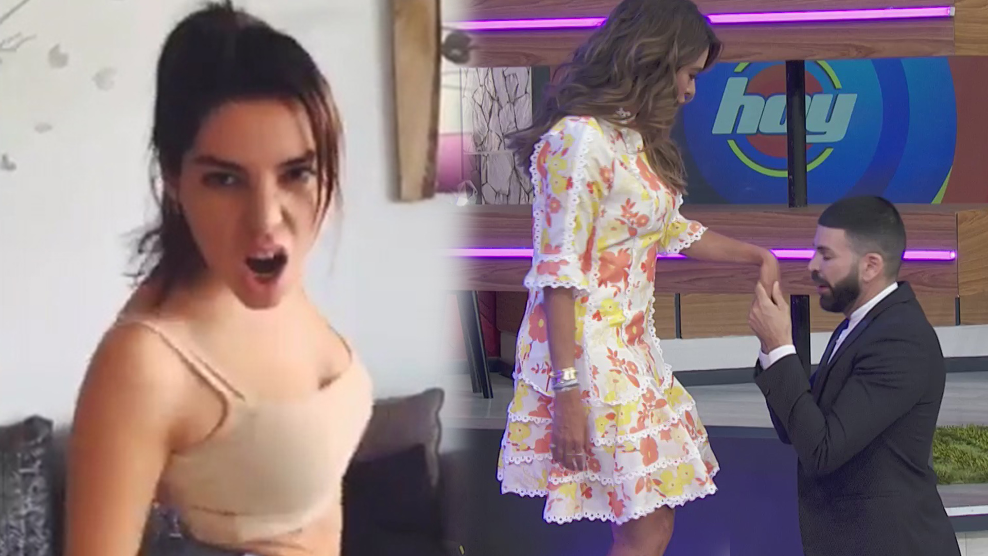 Frida Sofía arremete contra Jomari Goyso al verlo de rodillas pidiéndole perdón a Galilea ...