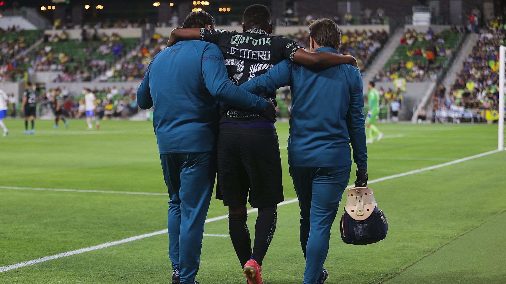 Juan Otero se lesiona en amistoso del América ante Rayados | Deportes ...