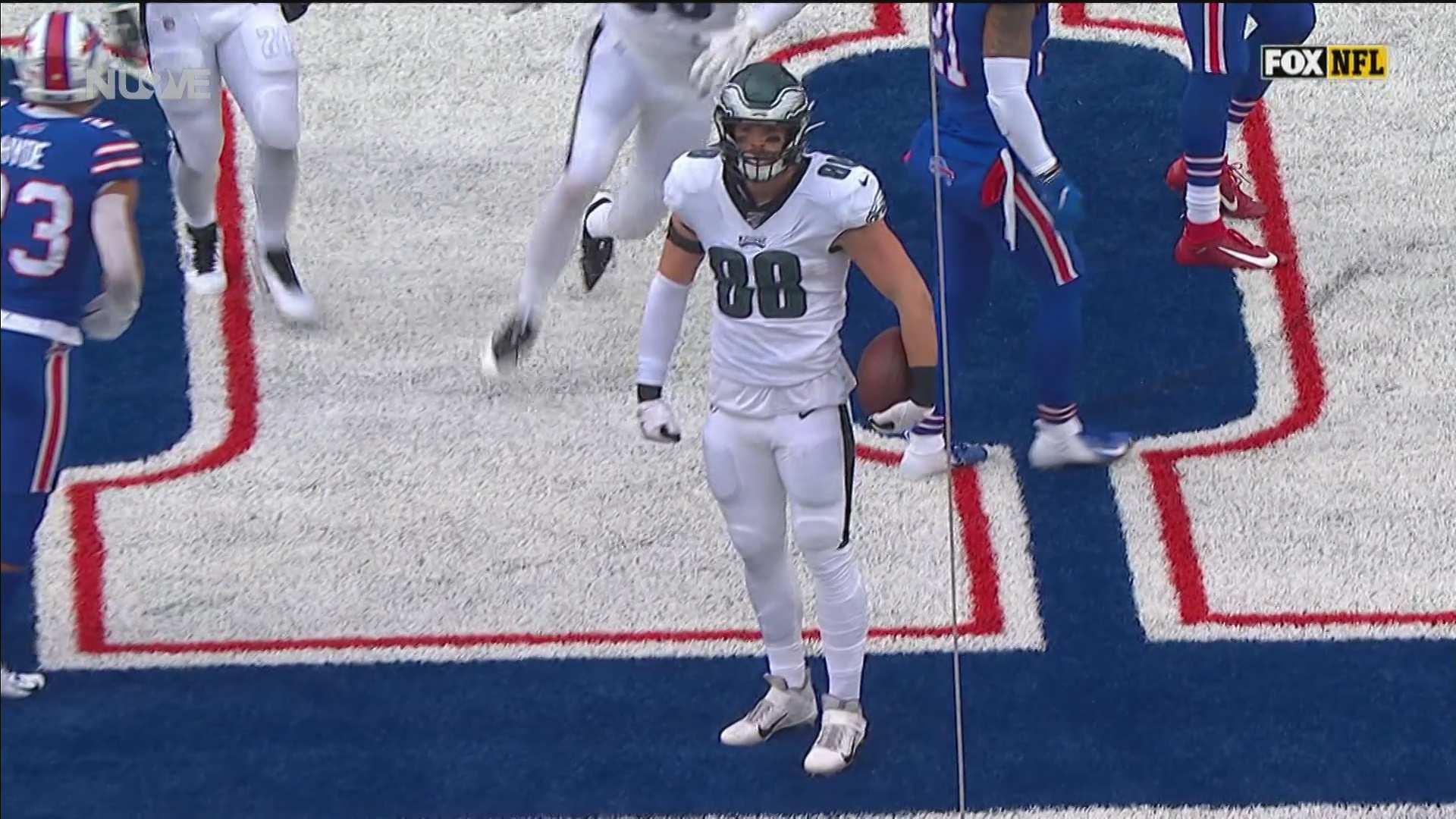 Philadelphia Eagles vs Buffalo Bills – Touchdown de cinco yardas de ...