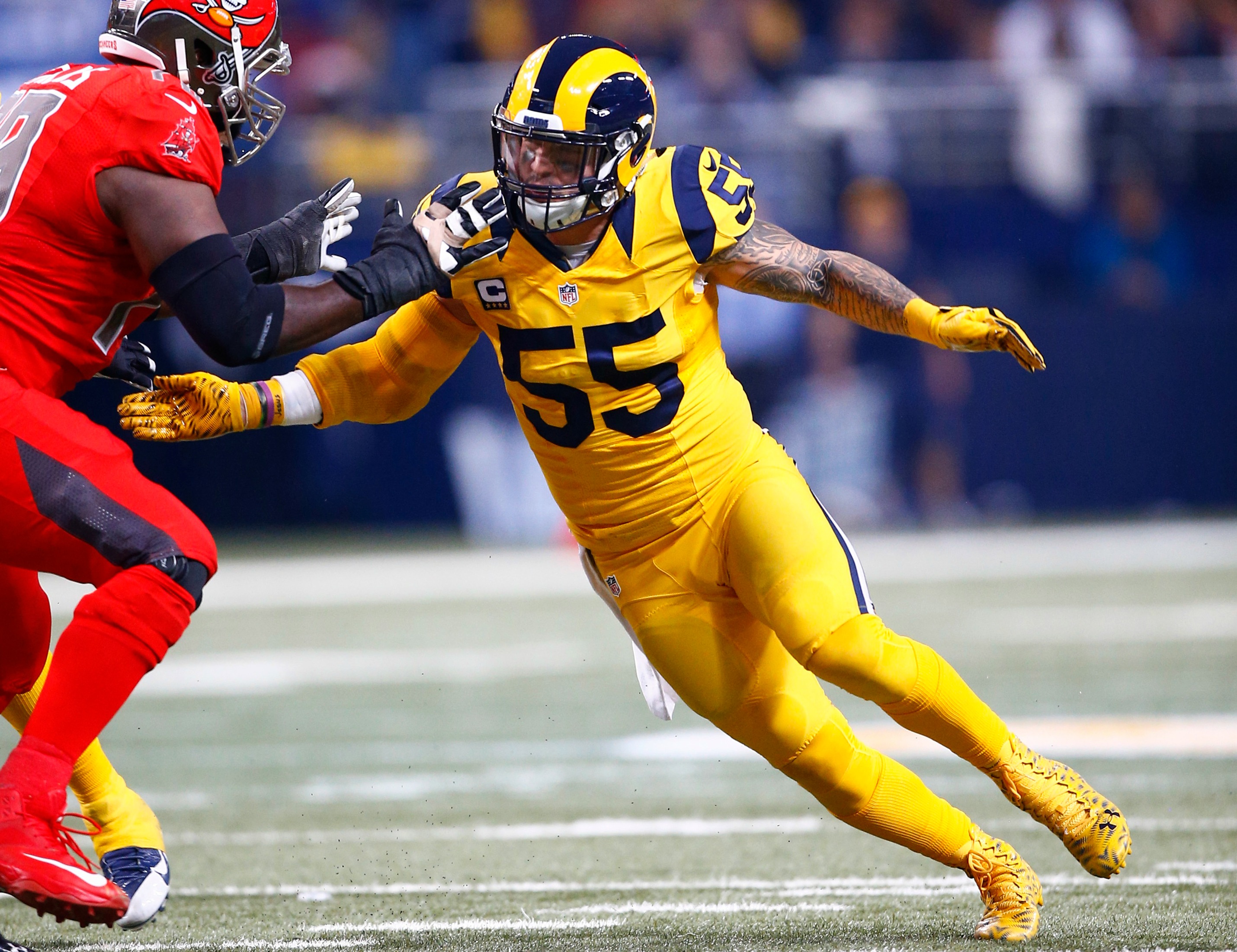 El caso James Laurinaitis con Rams: Dinero en lugar de desempeño | TUDN ...