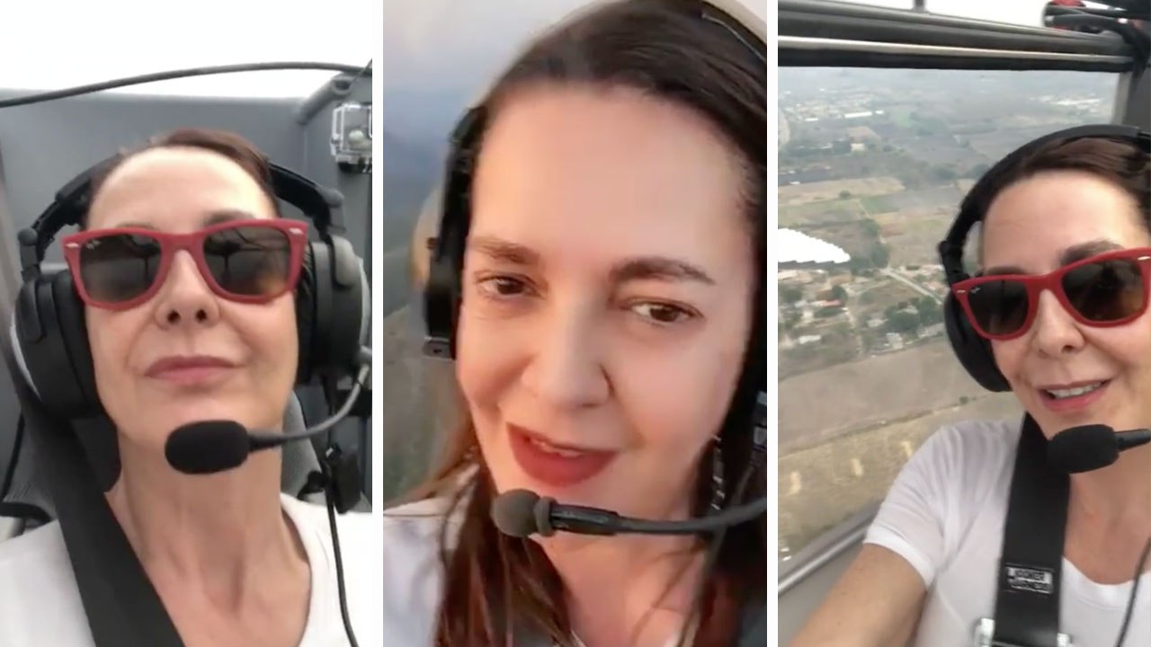 Licha nos presume sus habilidades como piloto | Shows Videos | Distrito ...