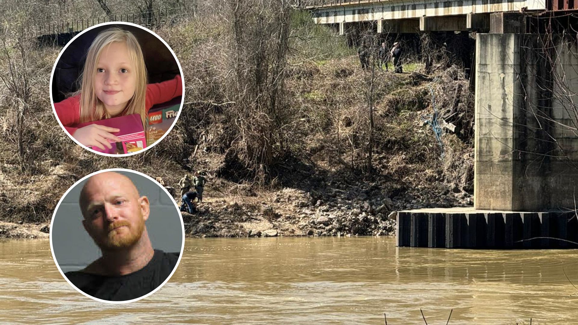 Cronología de la búsqueda de la niña Audrii Cunningham en el río ...